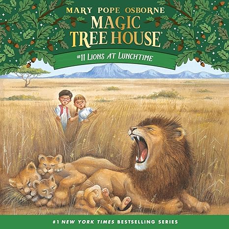 Amazon.com: Lions at Lunchtime: Magic Tree House, Book 11 (Audible ...