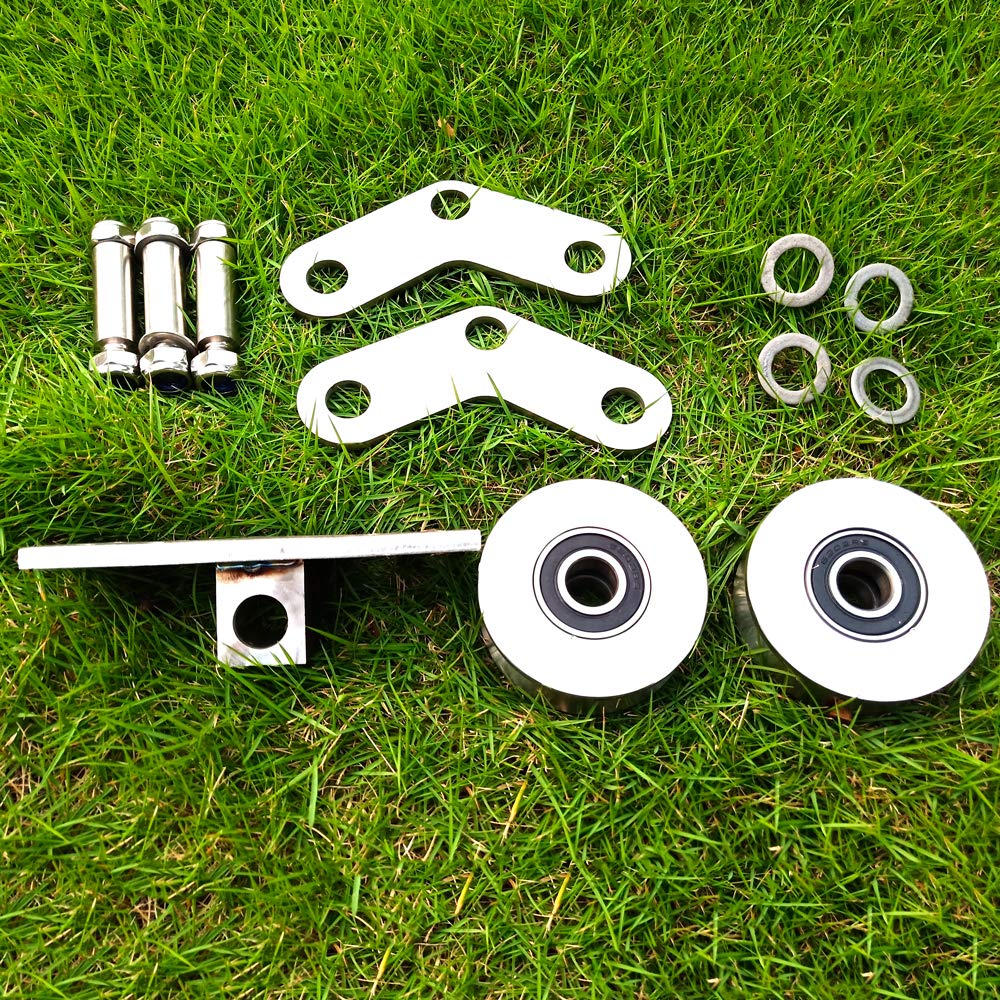 Snapklik.com : Sliding Gate Casters Groove Wheel Heavy Duty Rigid ...