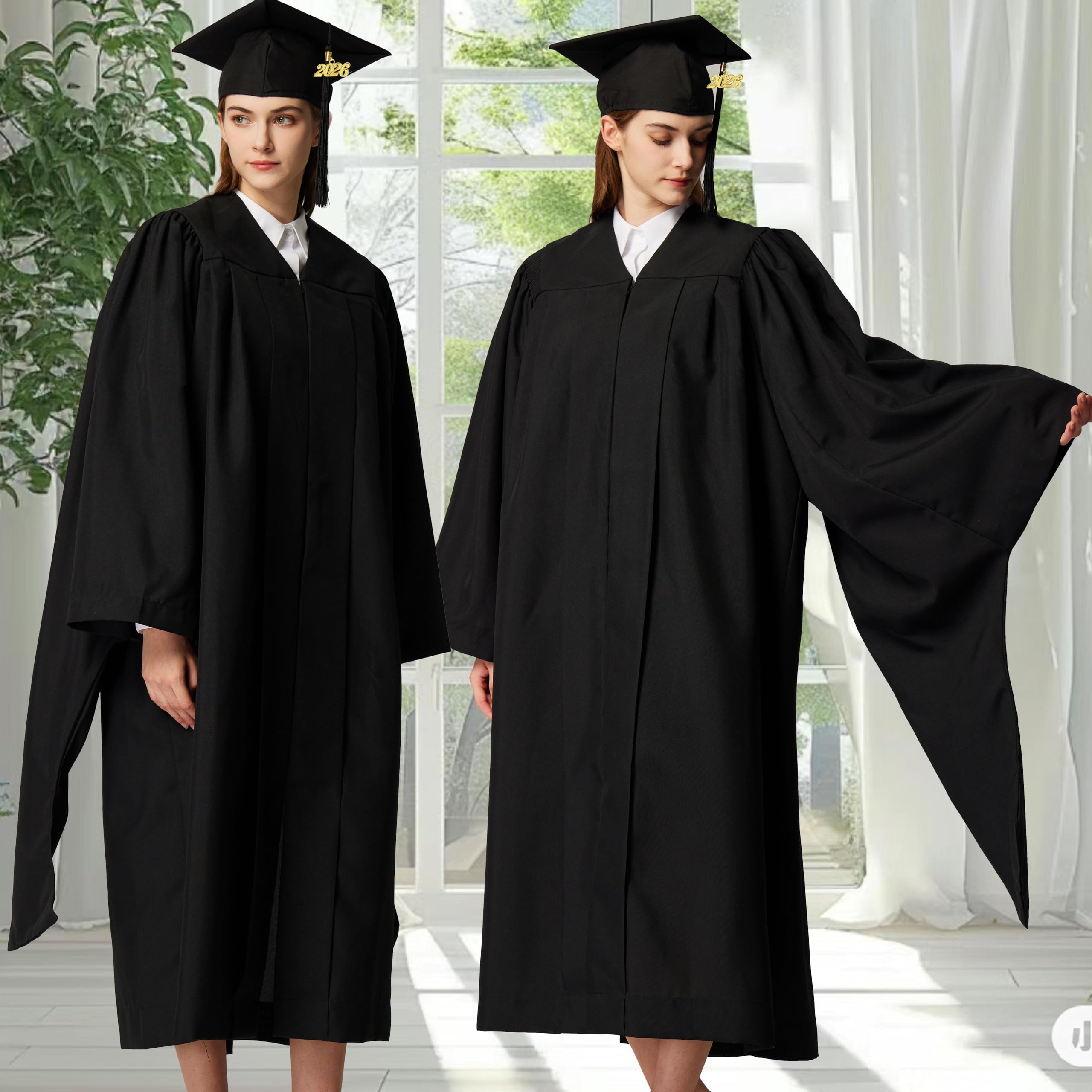 Snapklik.com : MyGradDay Master Graduation Gown Cap And Hood Master Regalia