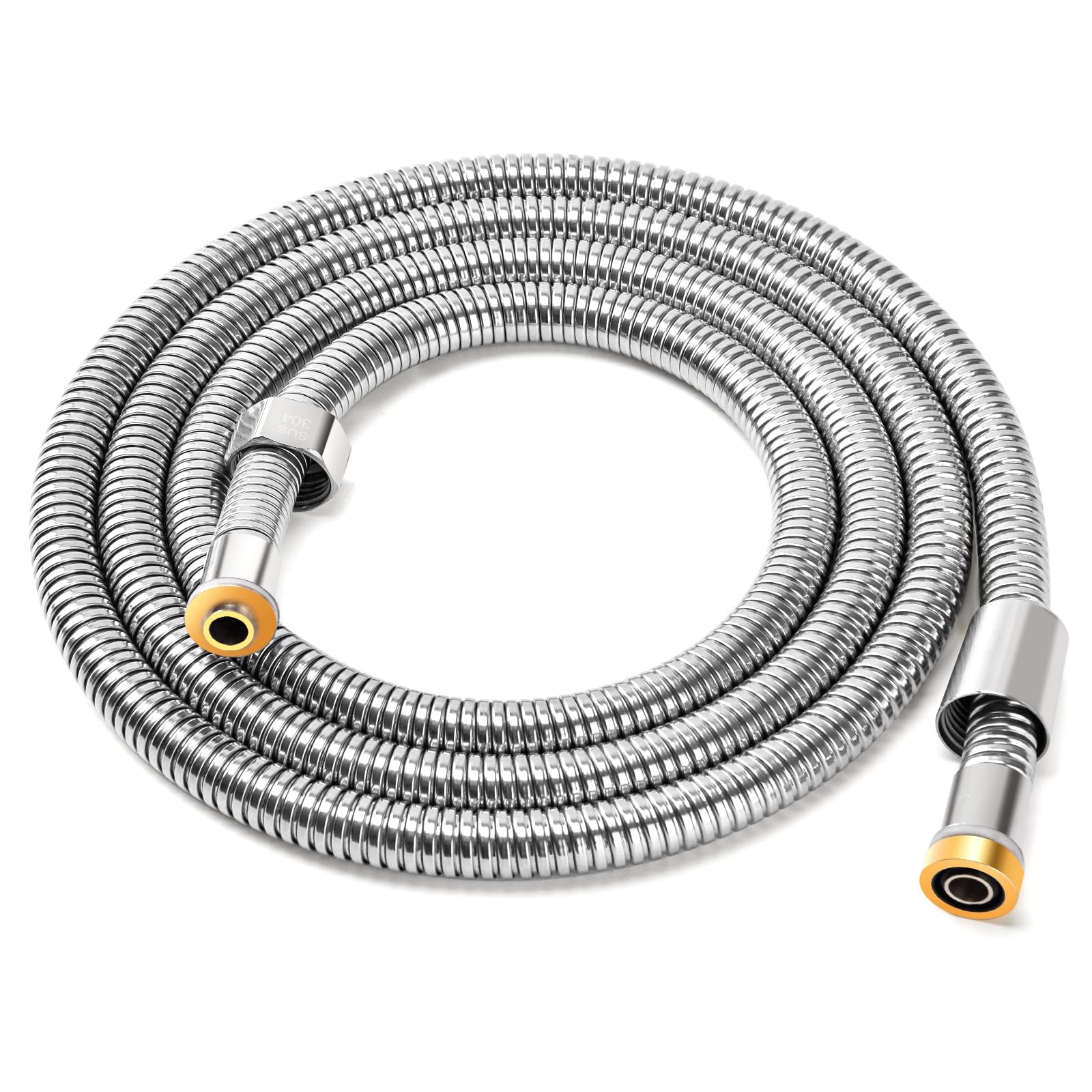 Snapklik.com : OIETON 79 Inch Shower Hose, Flexible Stainless Steel ...