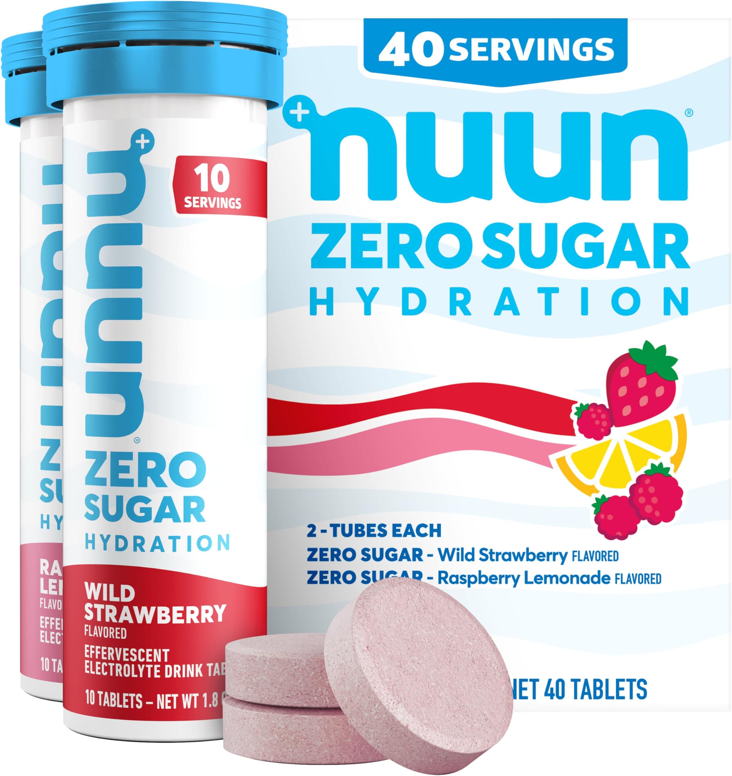 Amazon.com: Nuun Daily Electrolyte Tablets with Magnesium, Calcium ...