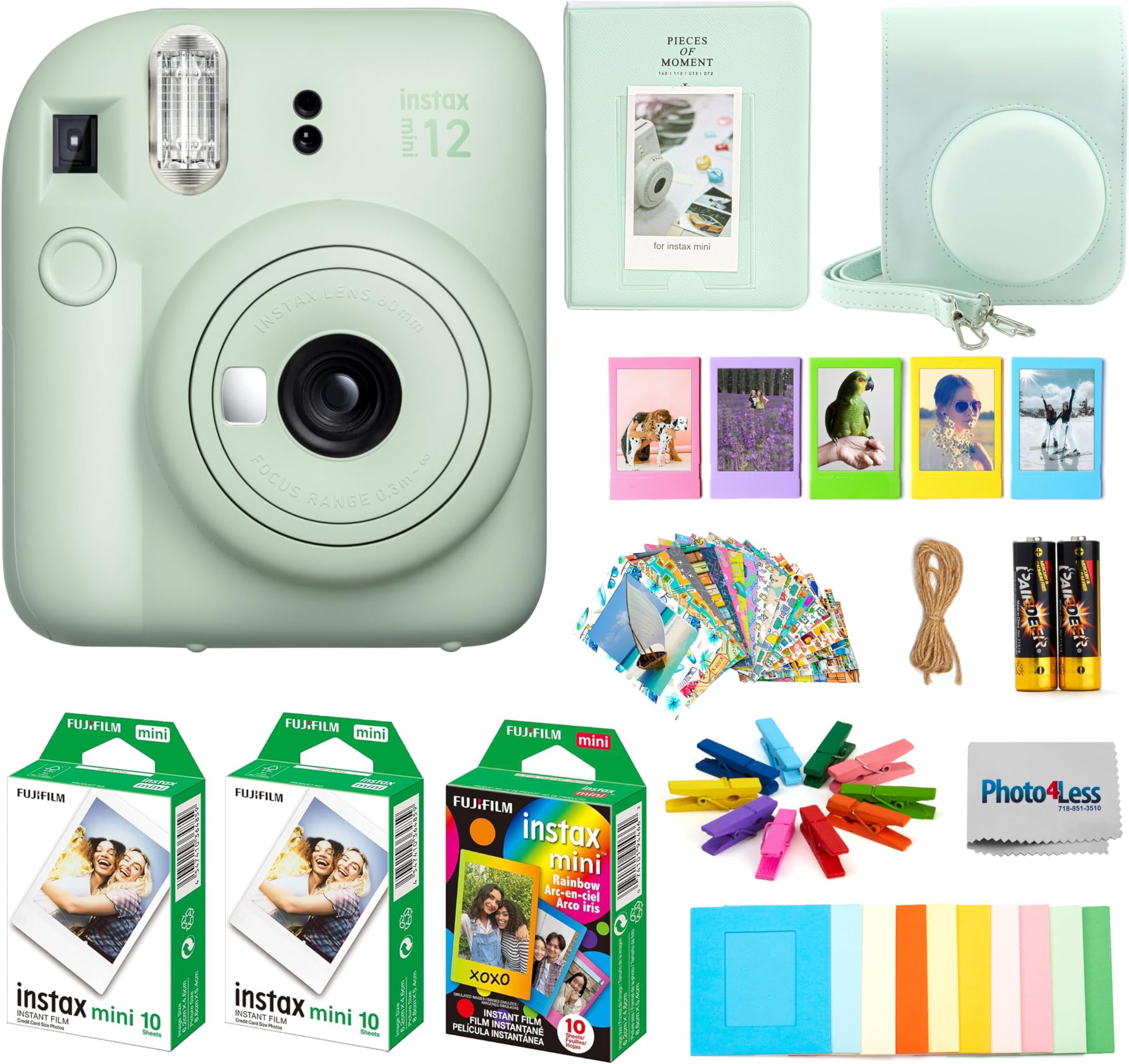Amazon.com : Fujifilm Instax Mini 12 Instant Film Camera (Lilac Purple ...