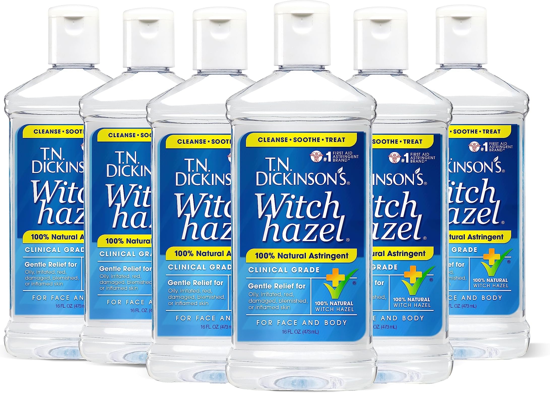 Amazon.com: T.N. Dickinson's Witch Hazel Astringent for Face and Body ...