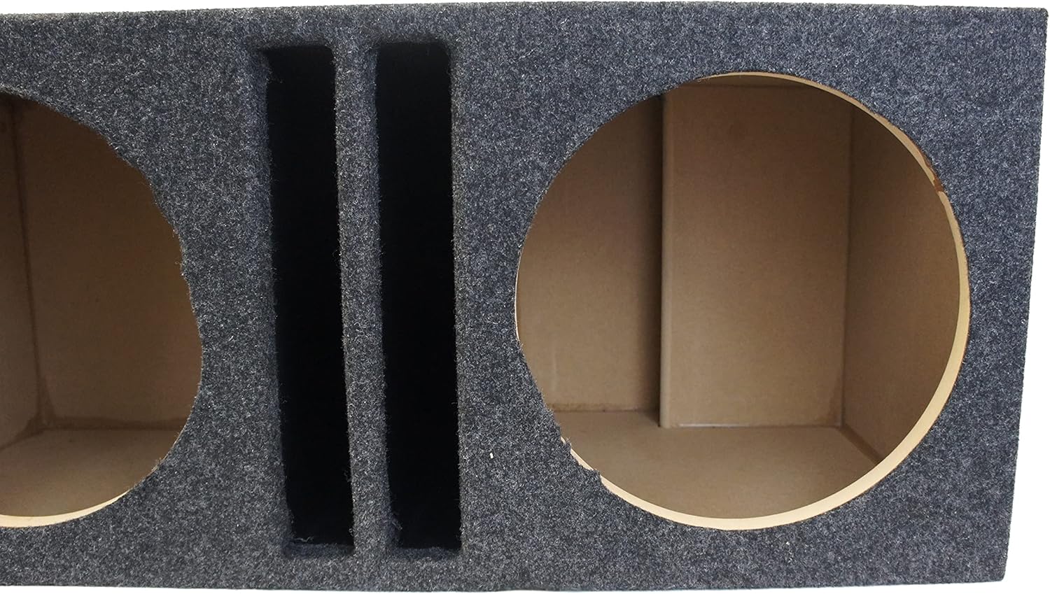 Buy Car Audio Dual 12 SPL Bass Subwoofer Labyrinth Vent Sub Box Stereo ...