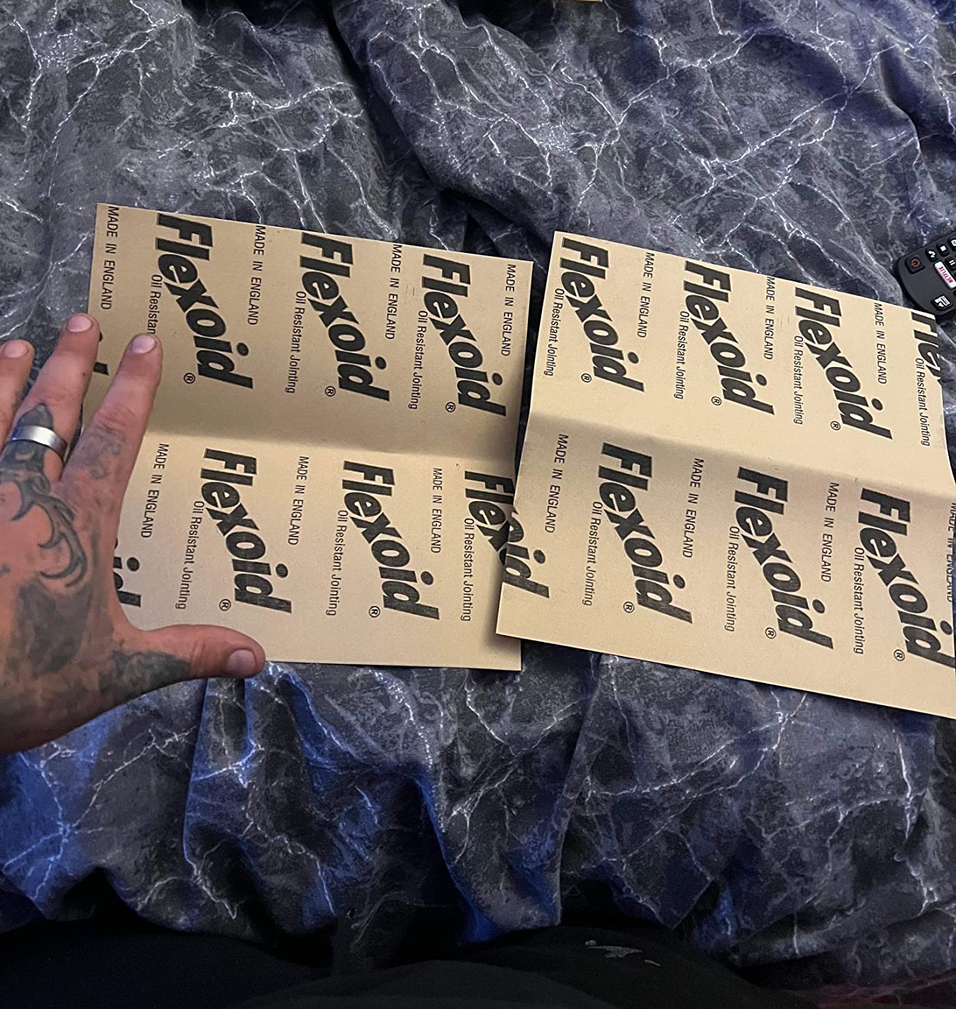 Gasket Paper 0.4mm Thick 2 x Sheets Flexoid Brand : Amazon.co.uk ...