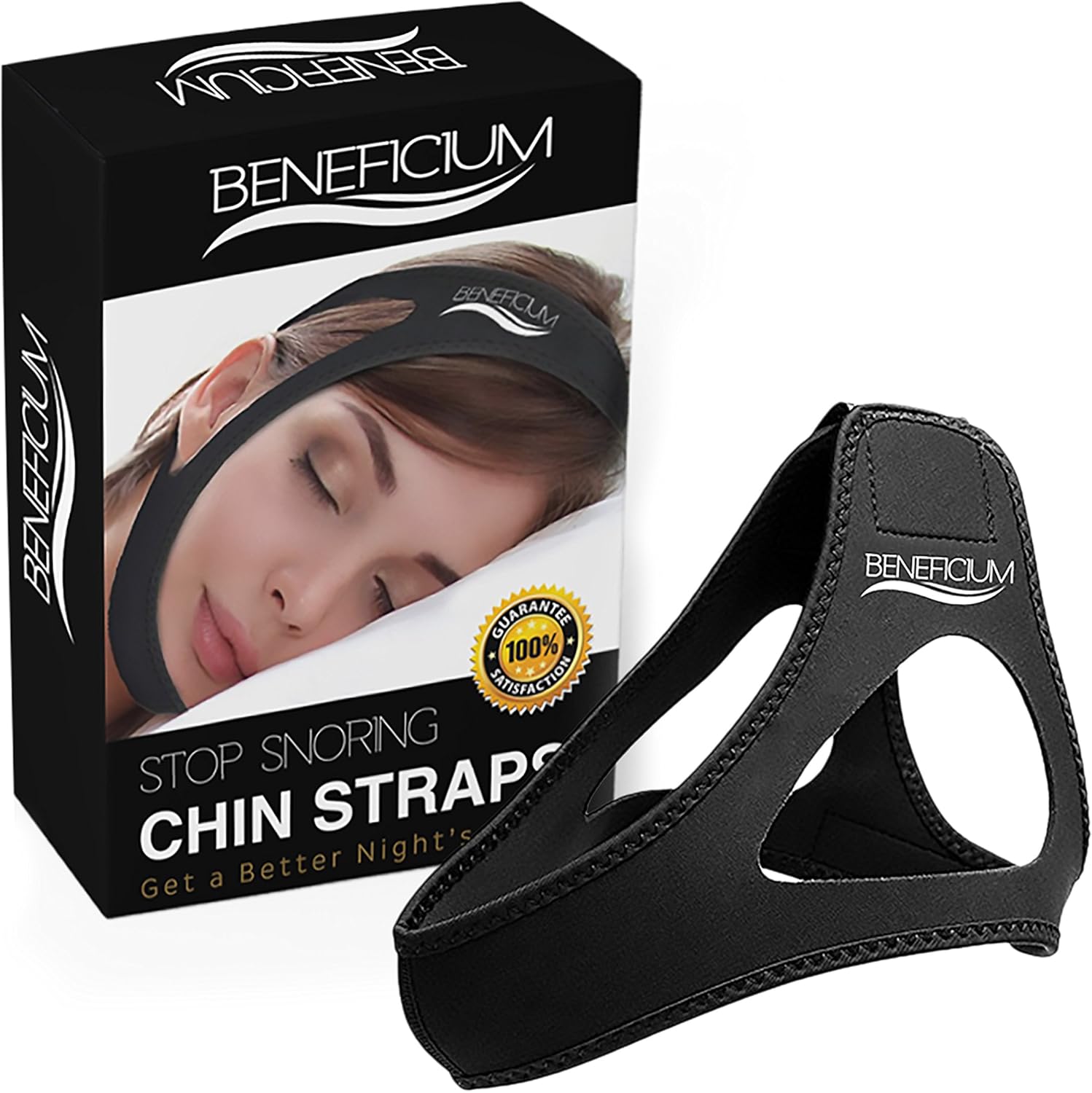 Amazon.com: BENEFICIUM Anti Snoring Devices - Chin Strap - Anti Snoring ...