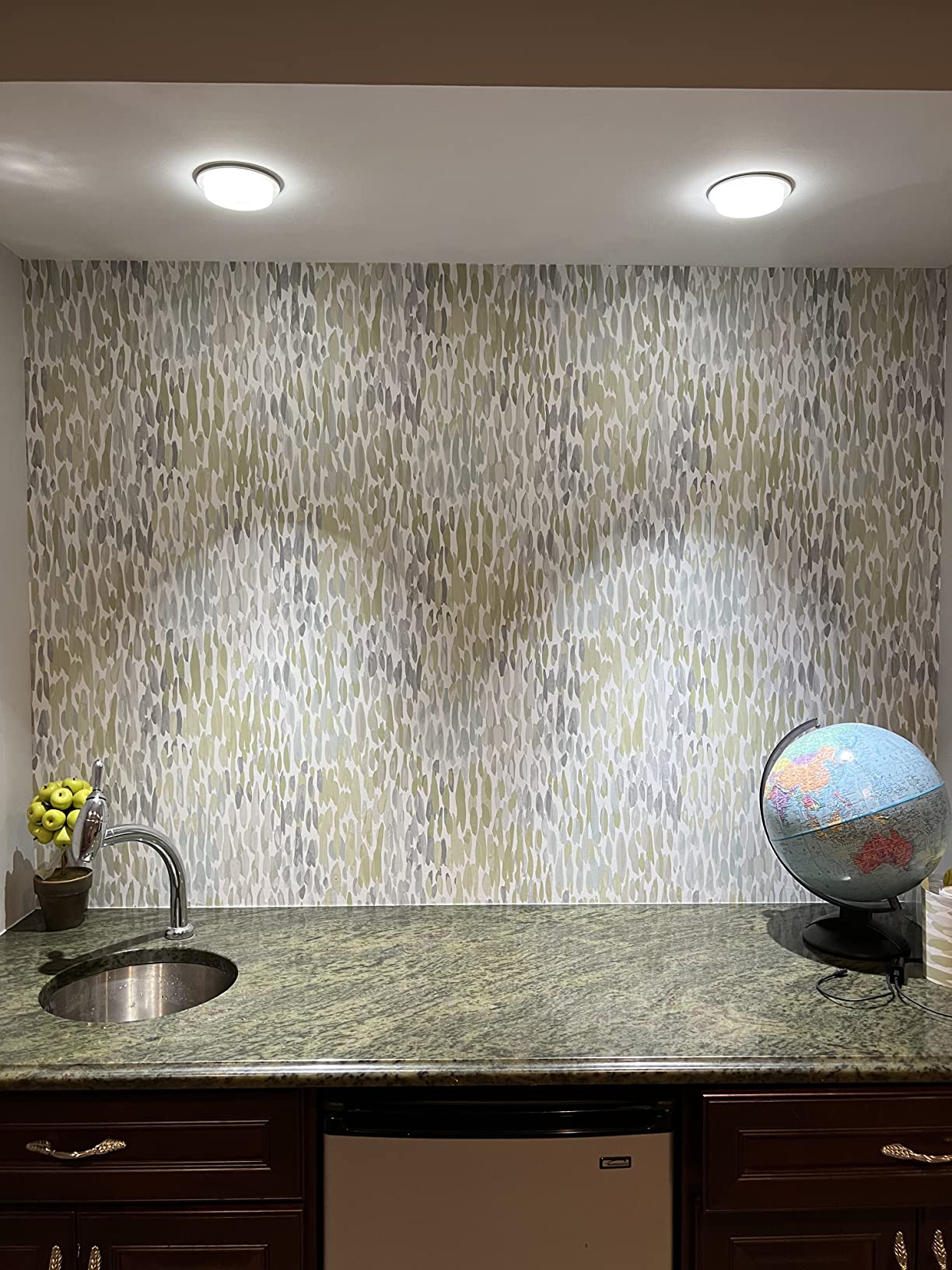 $7/mo - Finance NuWallpaper NU2920 Blush Make It Rain Peel & Stick ...