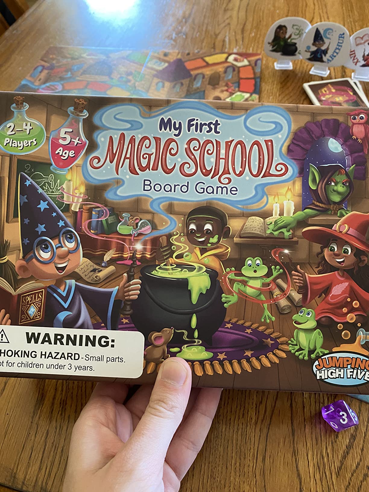 Amazon.com: JH5 My First Magic School! New Magical Adventure Board Game ...