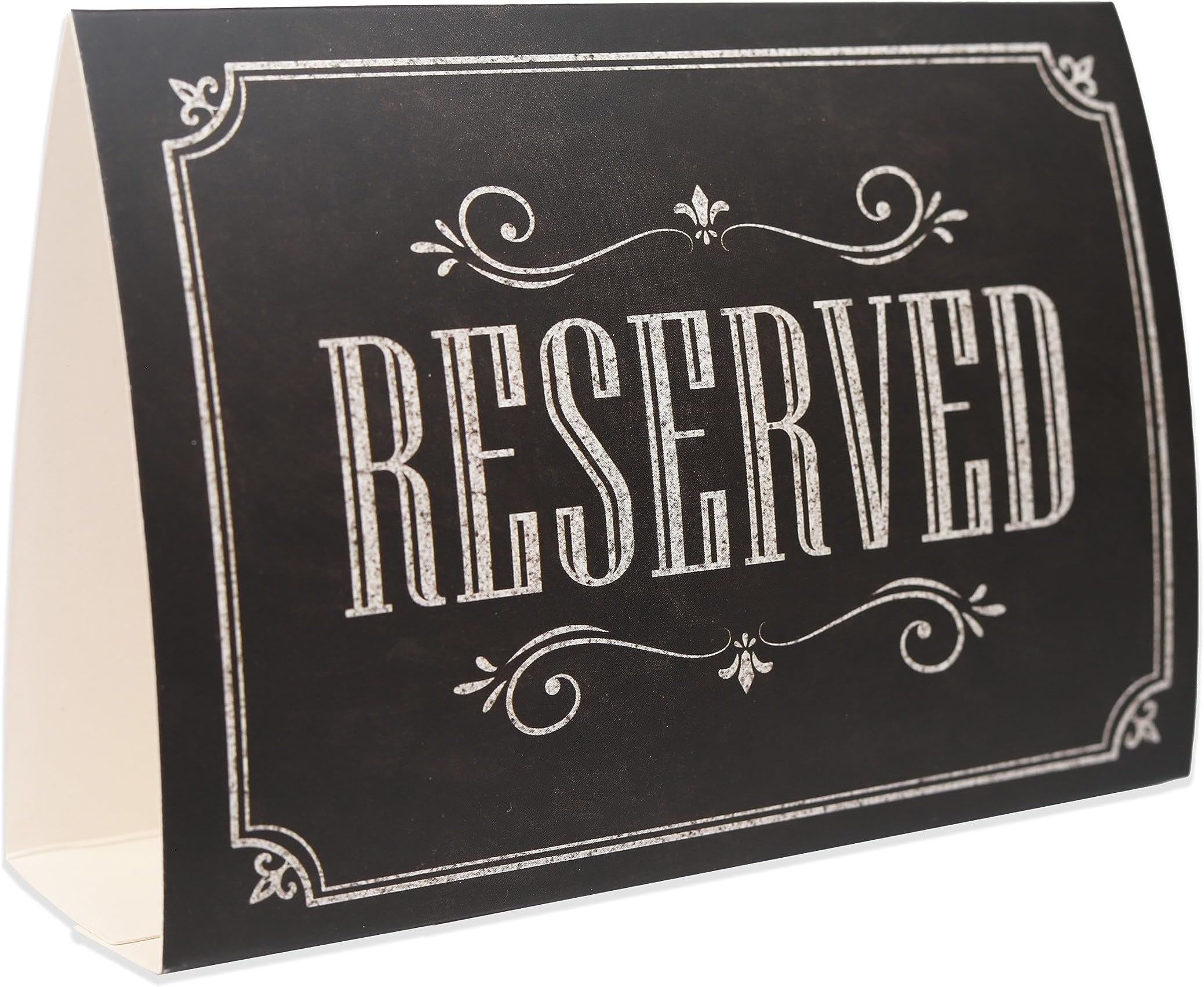 Amazon.com: 20 Pack Rustic Reserved Table Sign - Reserved Signs For ...