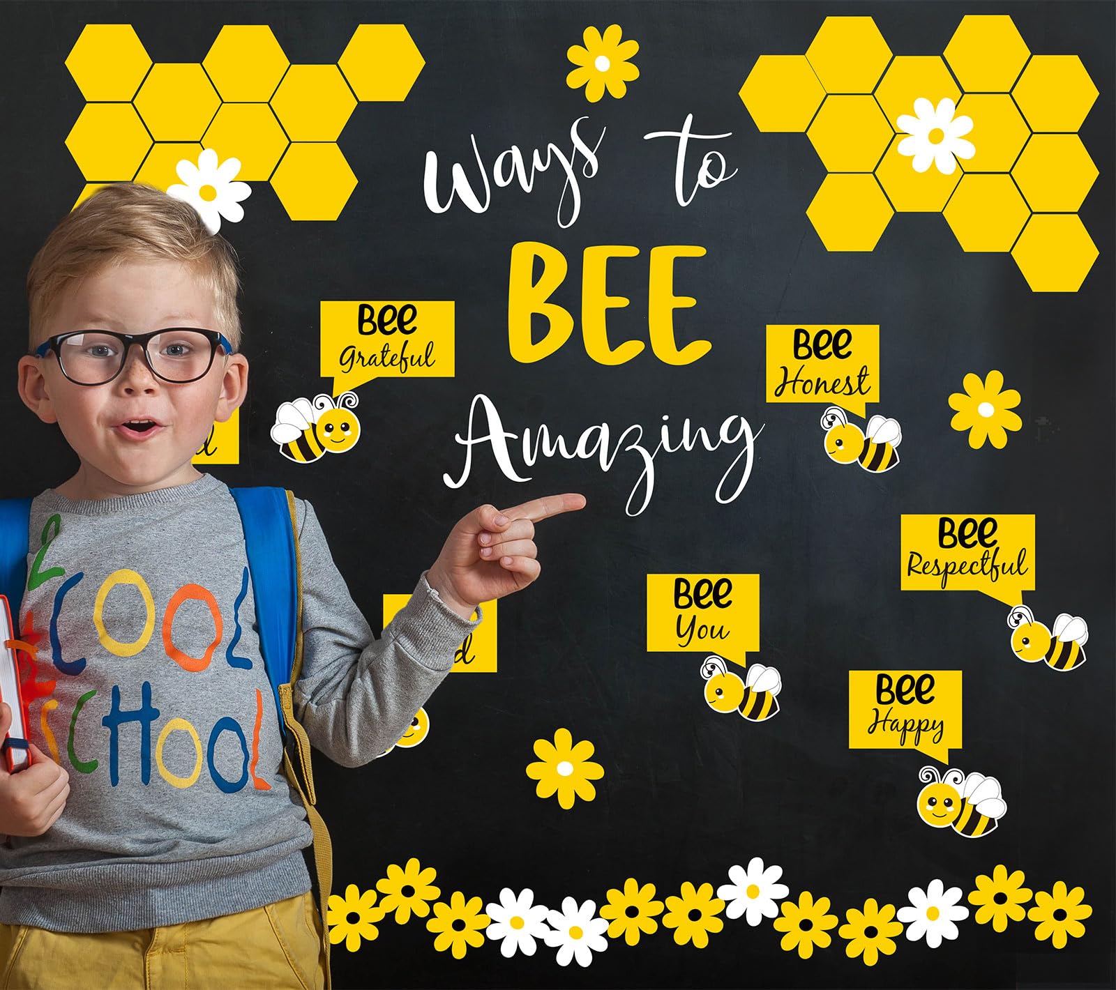 Bee Bulletin Board Set Bee Themed Bulletn Board Bee Themed Classroom ...