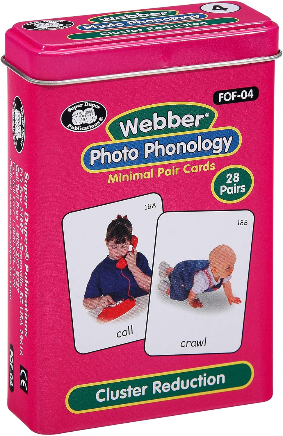 Amazon.com: Super Duper Publications | Webber® Photo Phonology Cluster ...