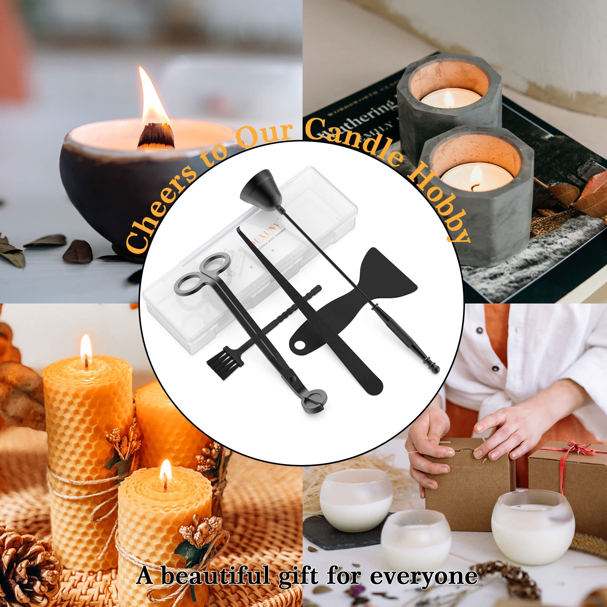 Candle Wick Trimmer - Wick Trimmer,Wick Dipper,Candle Snuffer,Wick ...