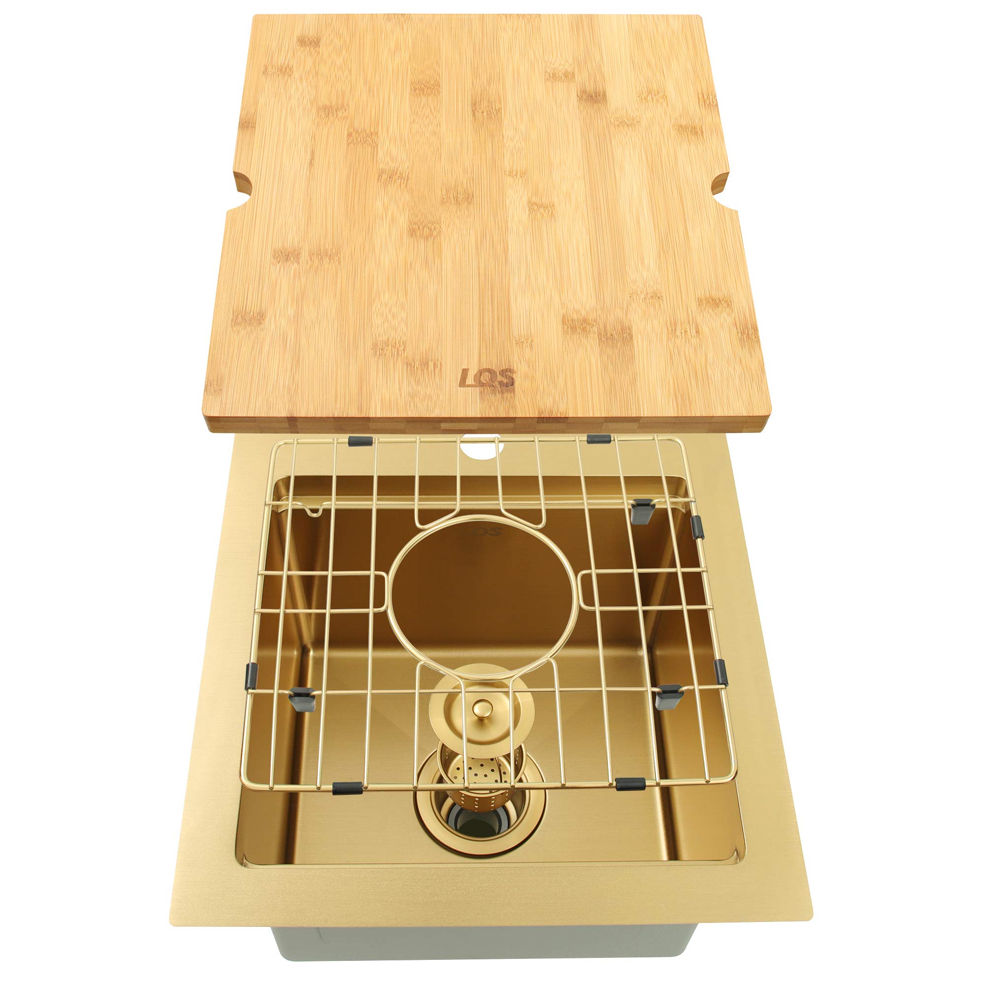 Buy LQS Gold Bar Sink RV Sink Top Mount Stainless Steel Sink 15 X 17 Buy LQS Gold Bar Sink RV Sink Top Mount Stainless Steel Sink 15 X 17