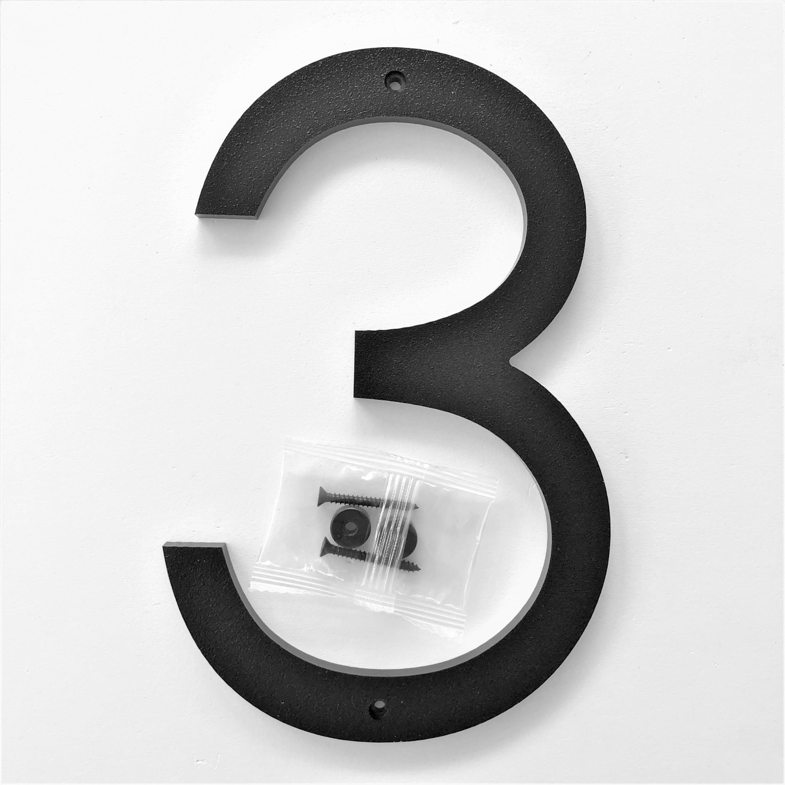 Amazon.com: 8 inch Large Modern House Numbers for outside, Black ...