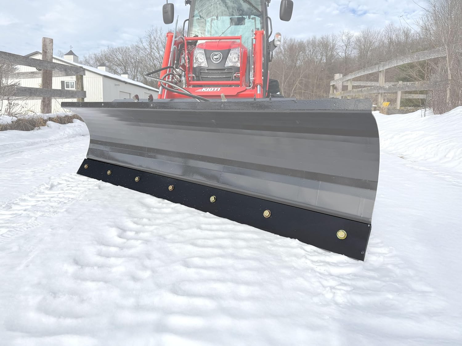 Amazon.com: Good Works Tractors GWT Heavy Duty UHMW Poly Snow Plow ...