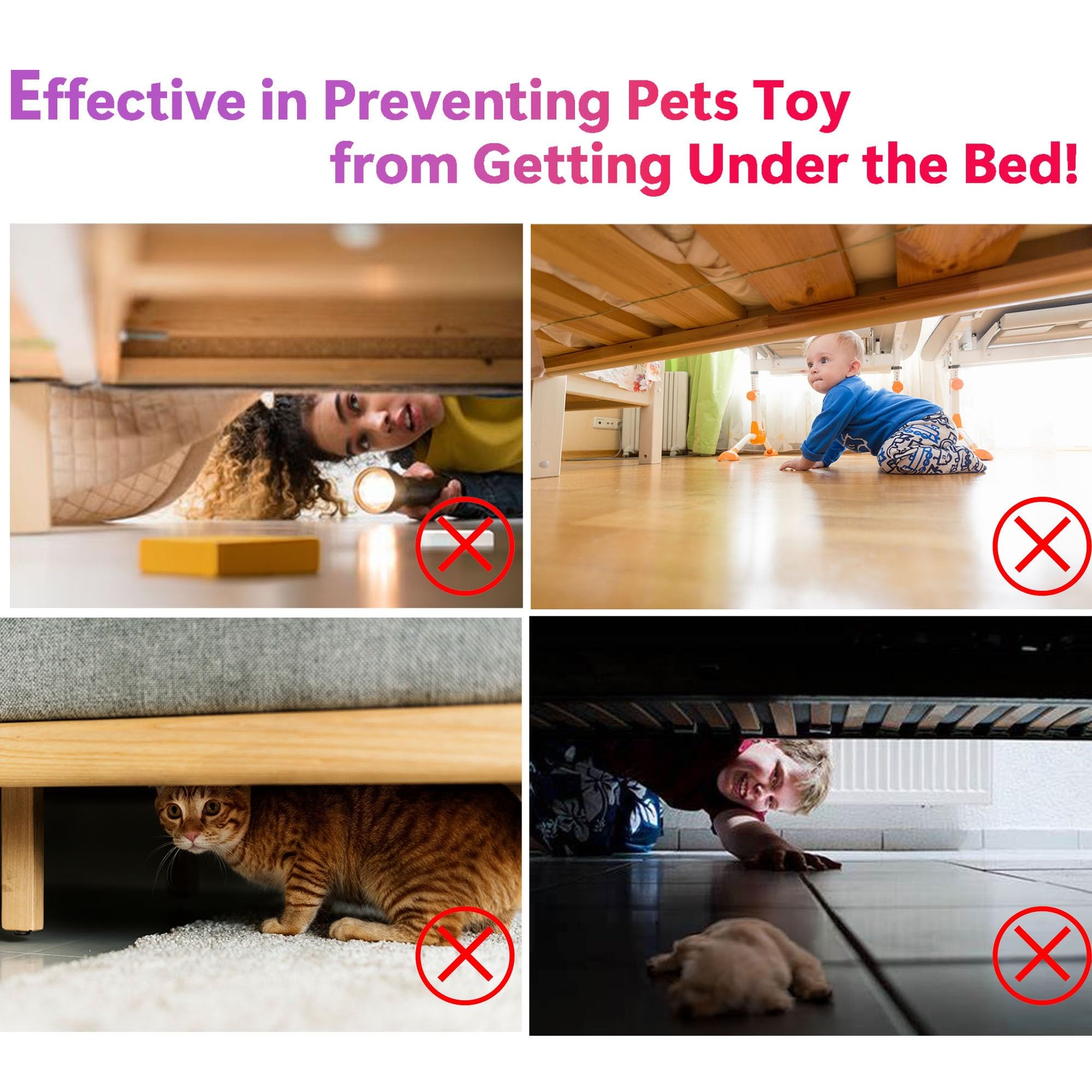 Snapklik.com : KIDDOKIN Toy Blocker For Under Couch,Under Bed Blocker ...
