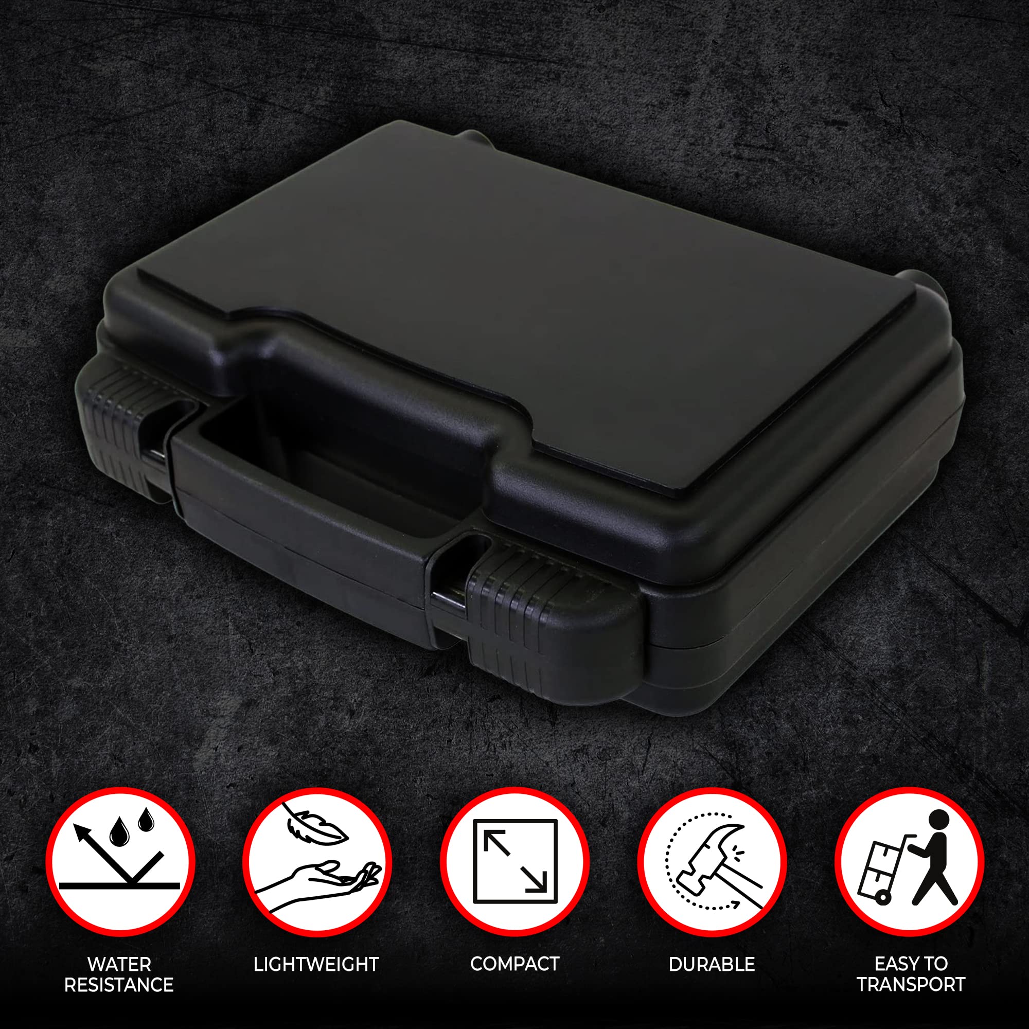 Snapklik.com : INNOVATEX Pistol Gun Case For Subcompact Firearms ...