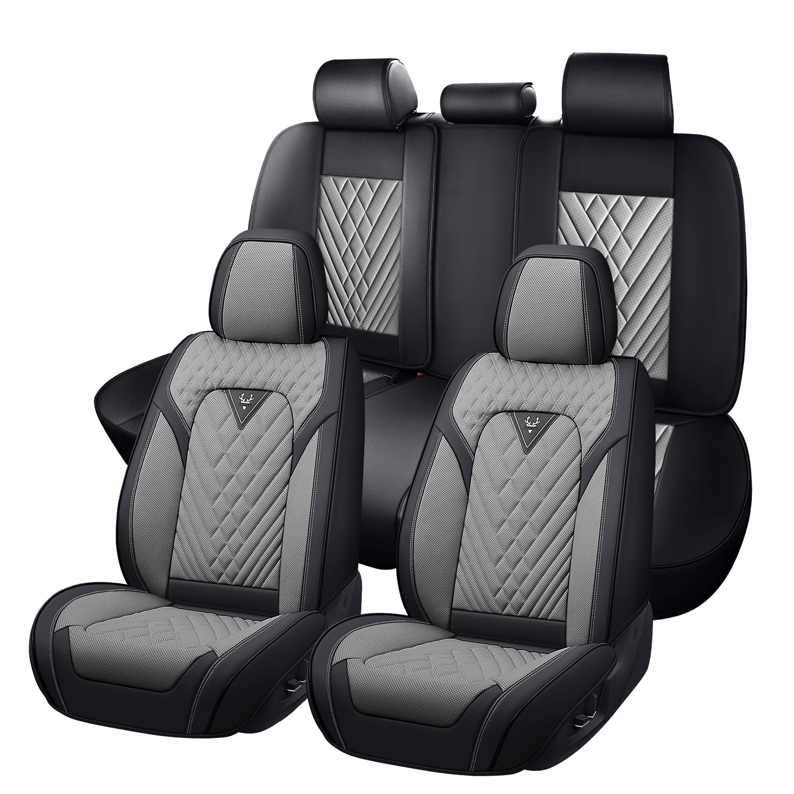 Car Seat Covers Full Set Nappa Leather For Mini Cooper S (2000-2025 ...