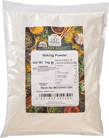 Old India Baking Powder 1kg : Amazon.co.uk: Grocery
