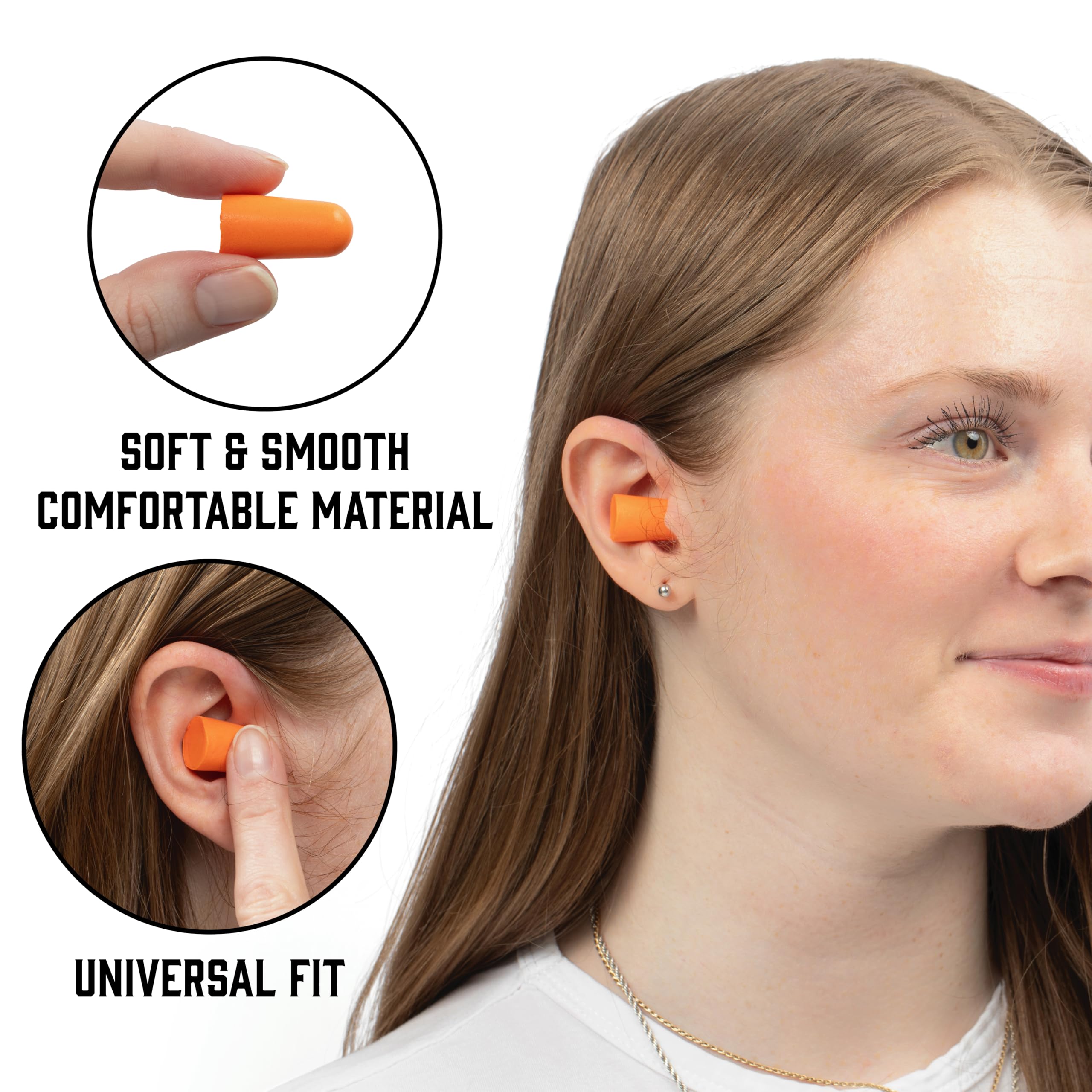 Snapklik.com : Klarny Outdoors Soft Foam Ear Plugs For Shooting ...
