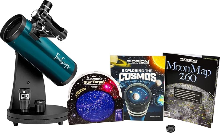FunScope 76mm Reflector Telescope Kids Kit : Amazon.ca: Toys & Games