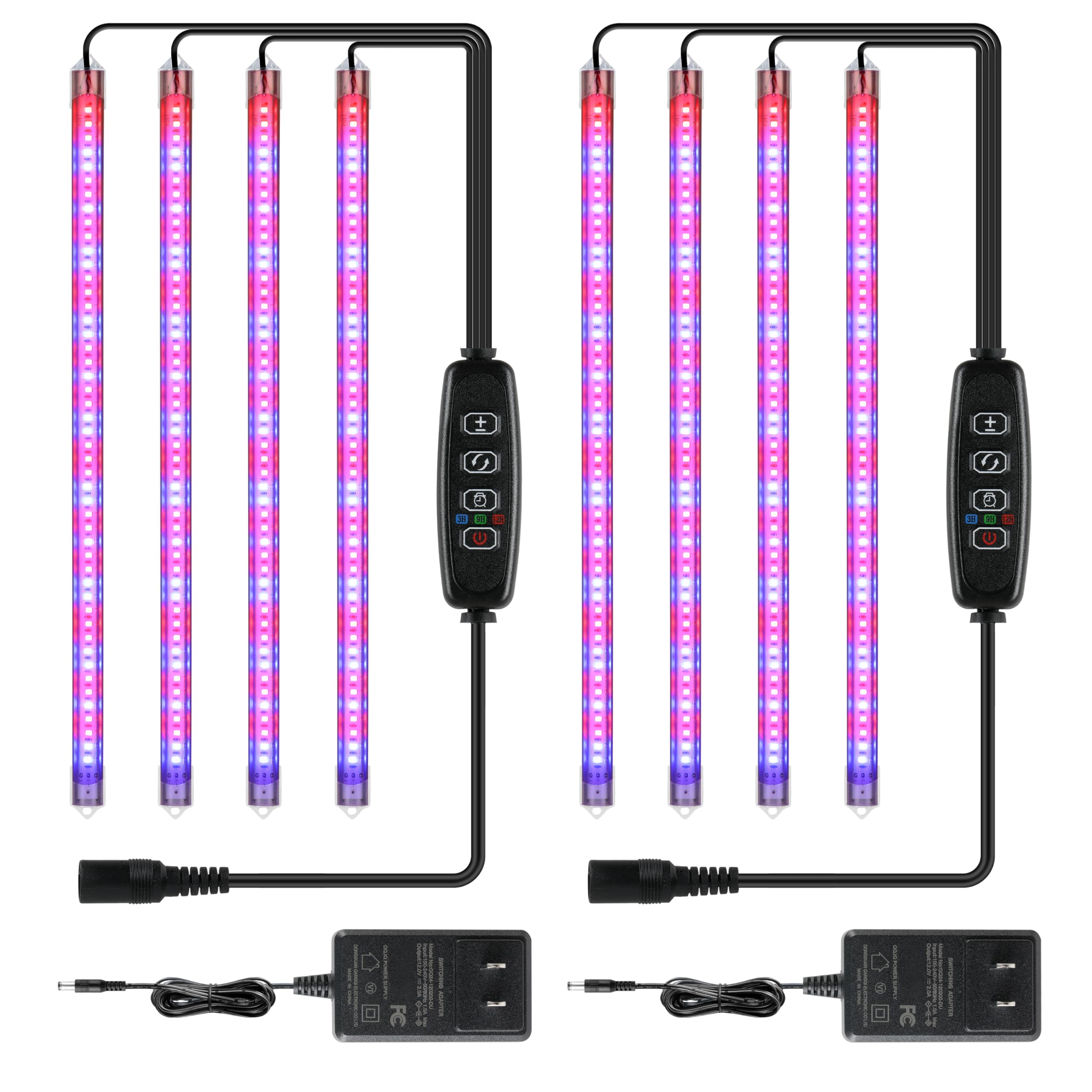 Amazon.com : iPower 20W LED Plant Grow Light Strips Full Spectrum for ...