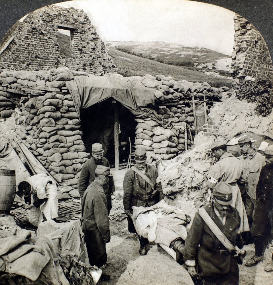 Wounded Soldiers Ww1
