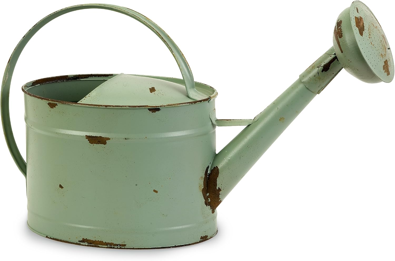 Amazon.com: Classic Rustic Finished Oval Watering Can : Patio, Lawn ...