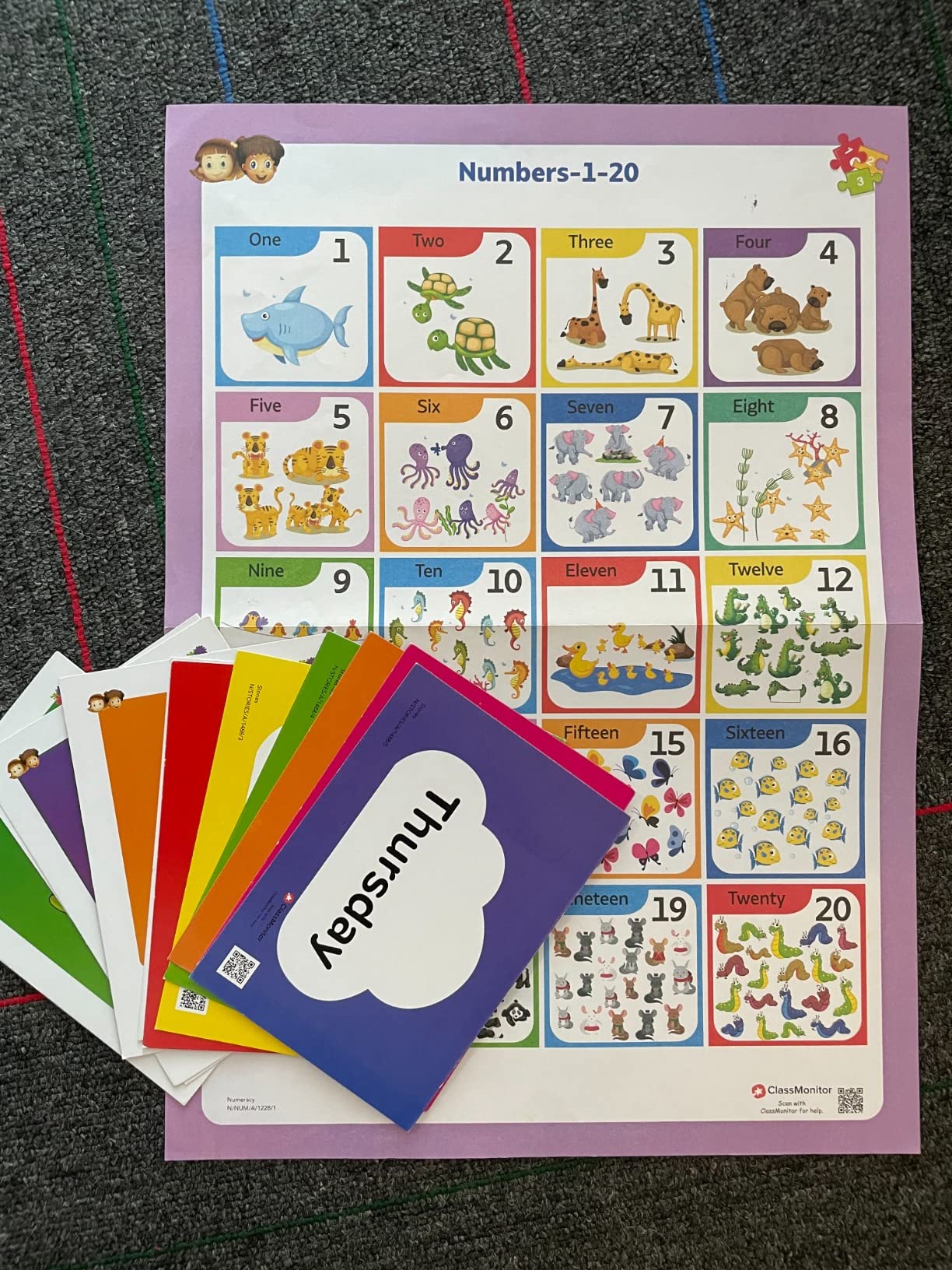 Buy ClassMonitor KG2 Learning Kit with 300+ Activity Kit Worksheets for ...