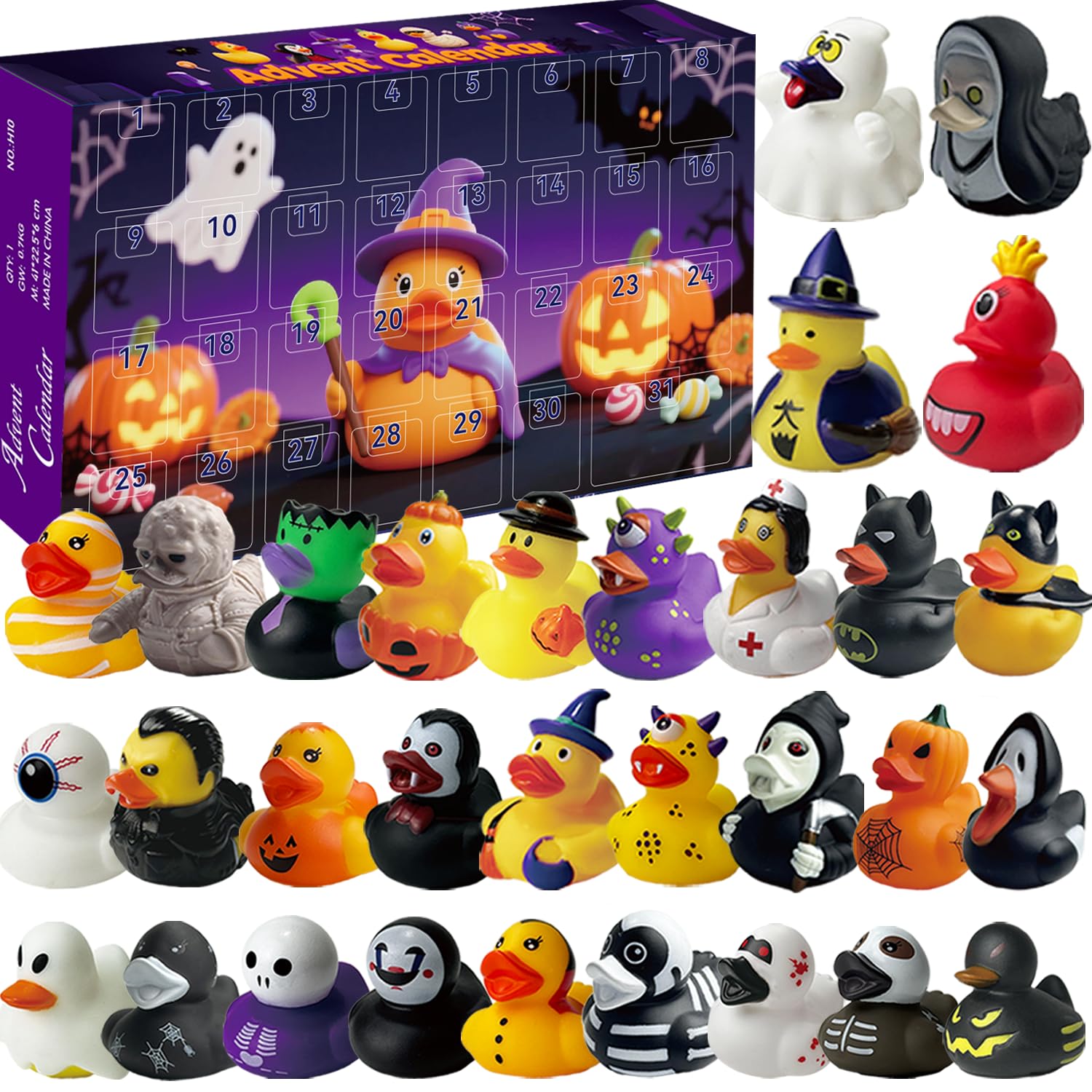 Kids Halloween Surprises JOYIN Halloween Advent Calendar 2025 With 31 ...