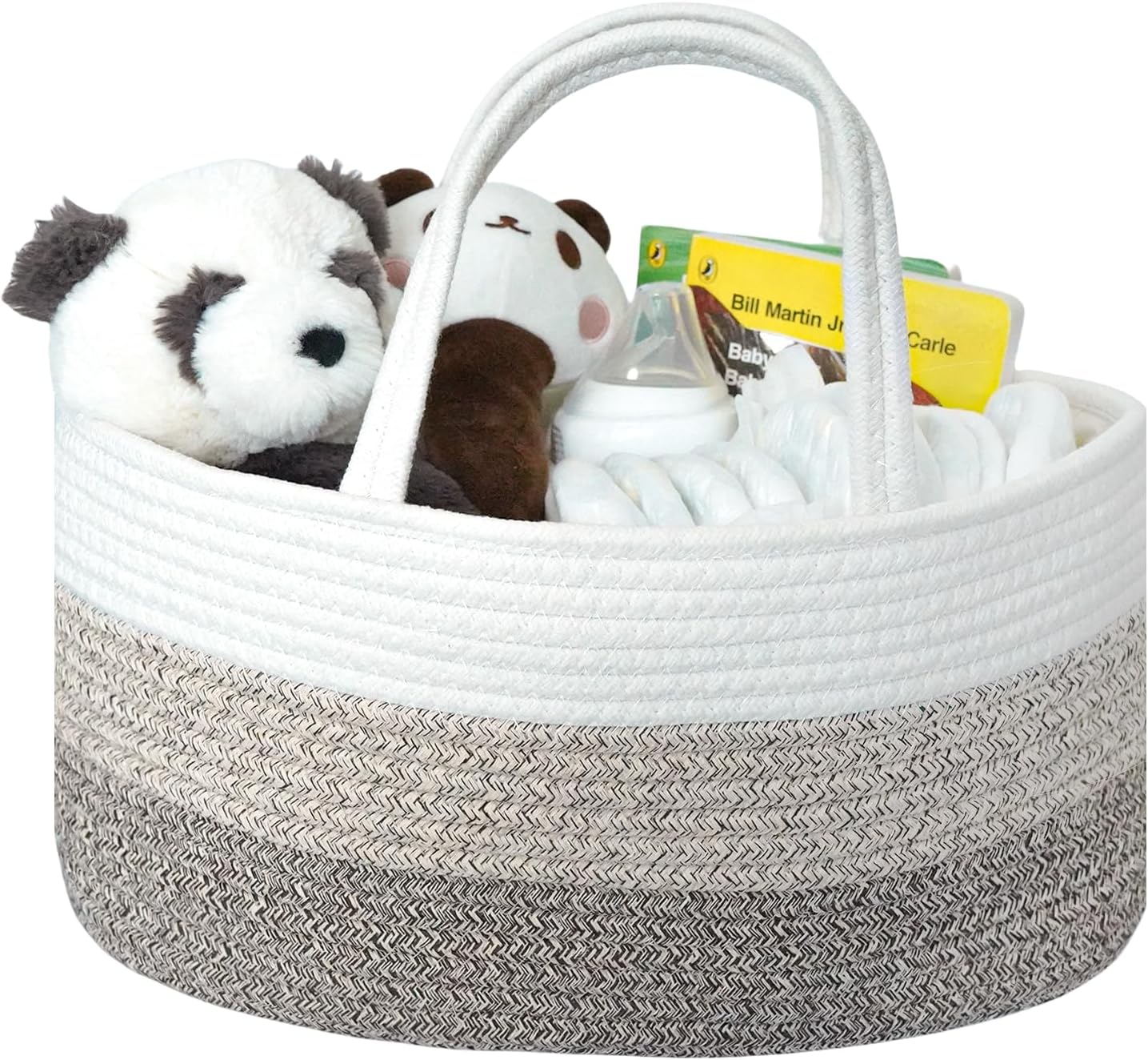 Amazon.com: PandaEar Baby Diaper Caddy Organizer, Portable Nursery ...