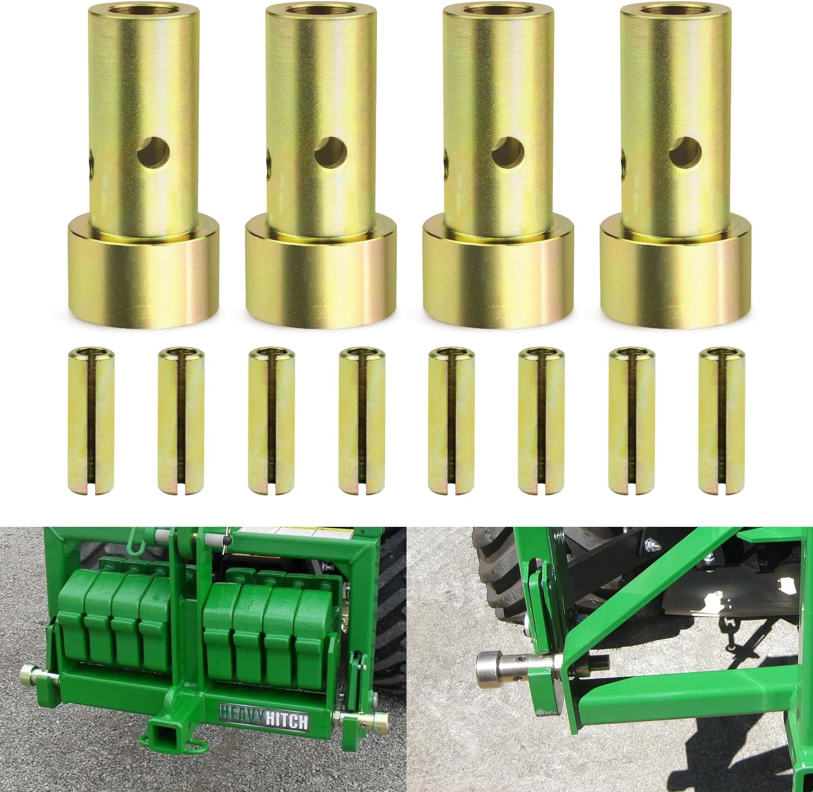 Amazon.com: Sporthfish Quick Hitch Adapter Bushings Set Fit for Cat 1 3 ...
