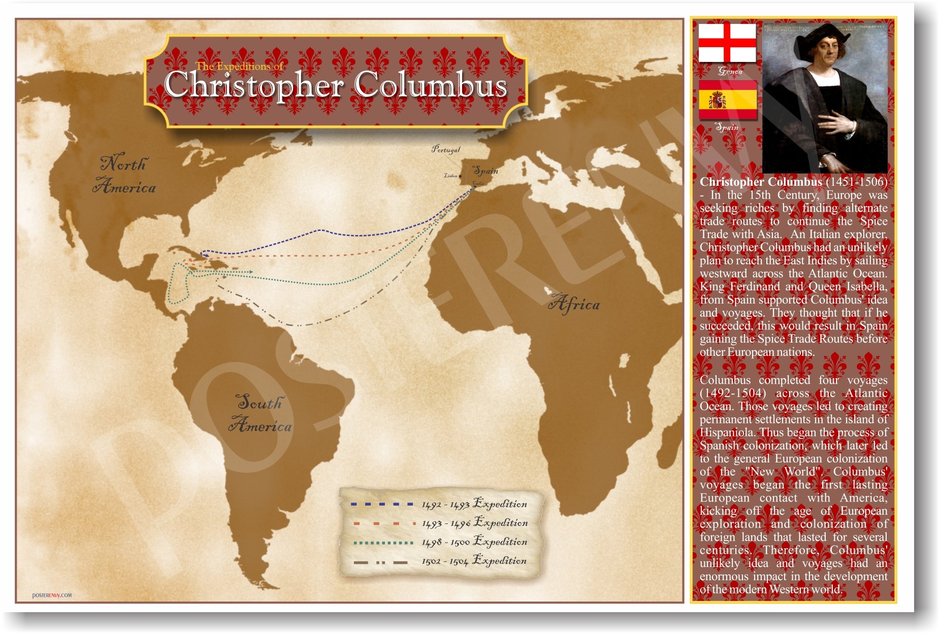 Amazon.com: The Expeditions of Explorer Christopher Columbus - Social ...