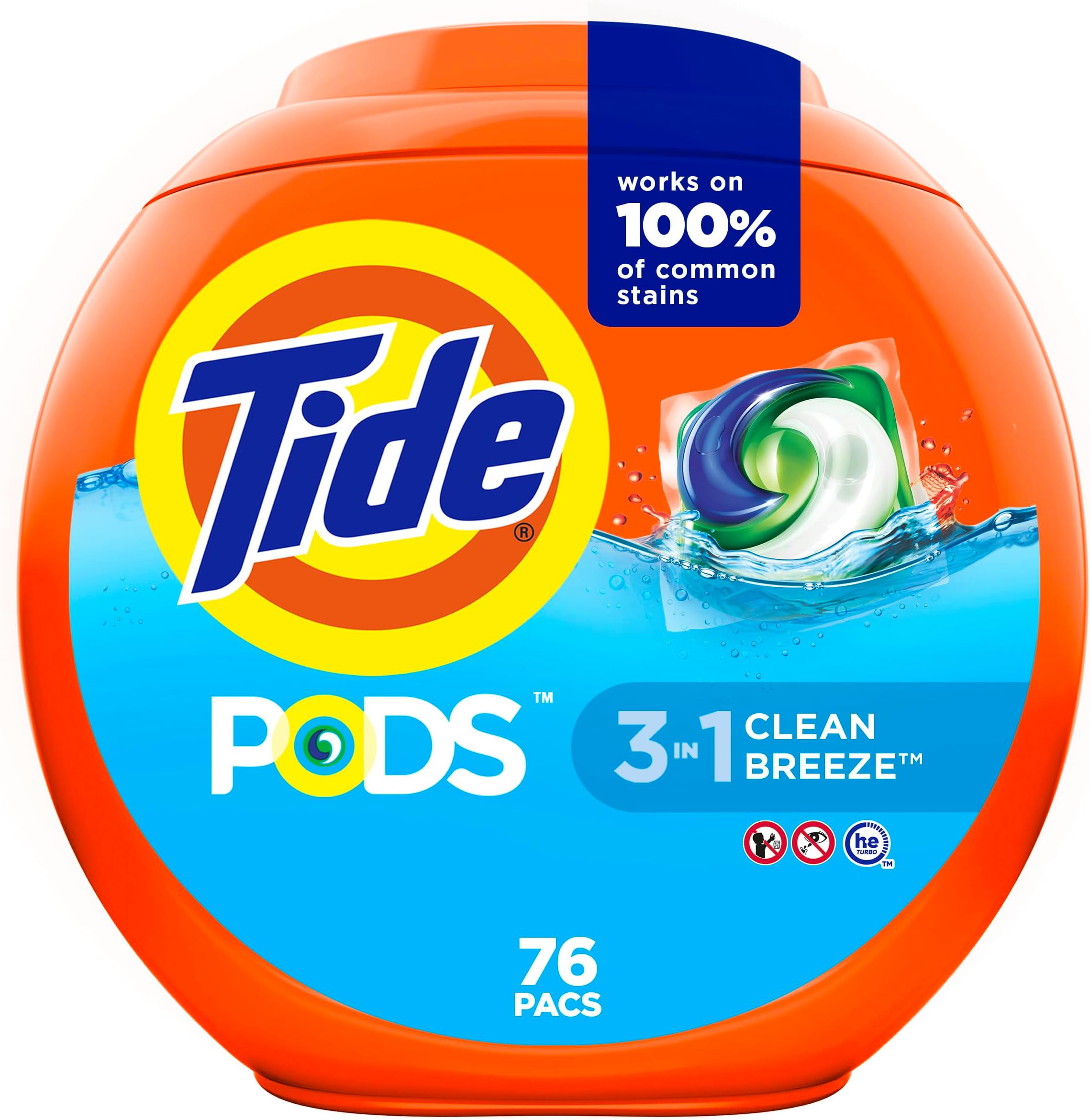 Amazon.com: Tide PODS Laundry Detergent Soap PODS, High Efficiency (HE ...