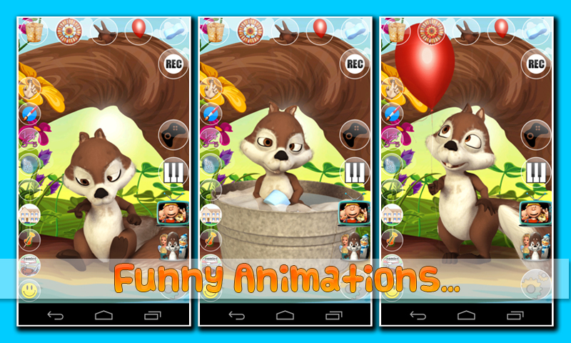 Talking Baby Squirrel - App on the Amazon Appstore