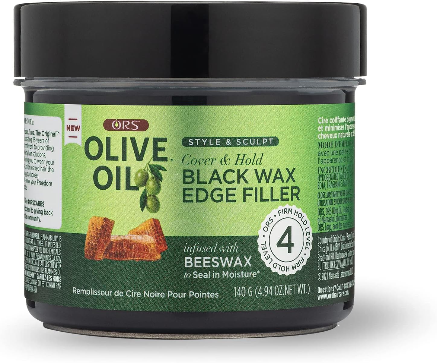 Amazon.com : Red by Kiss Hair Wax Stick 24HR Max Hold Edge Fixer Edge ...