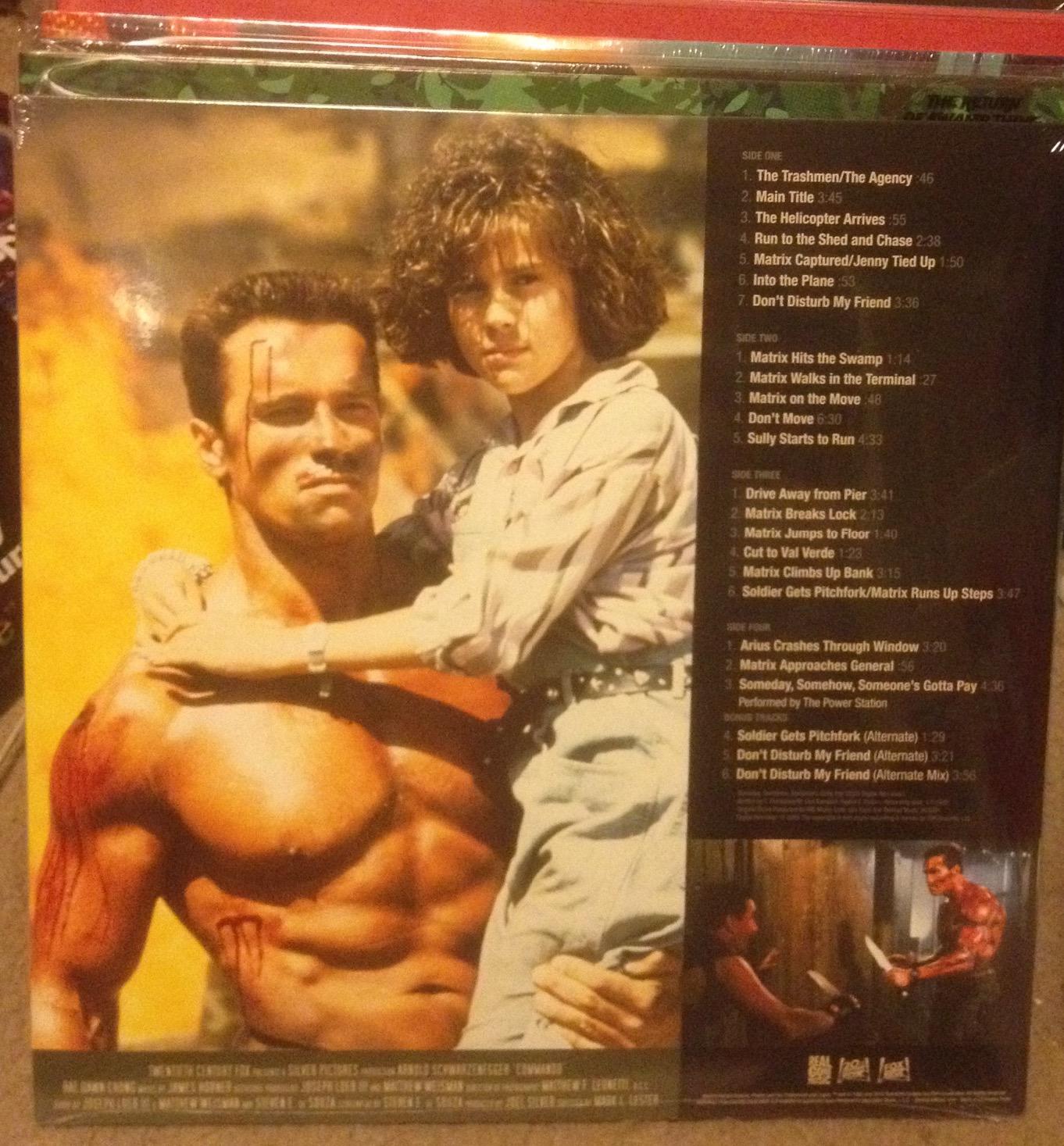 Amazon.com: Commando-Original Motion Picture Soundtrack (Limited Bone ...