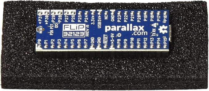 Amazon.com : PARALLAX Propeller FLiP Microcontroller Module : Electronics