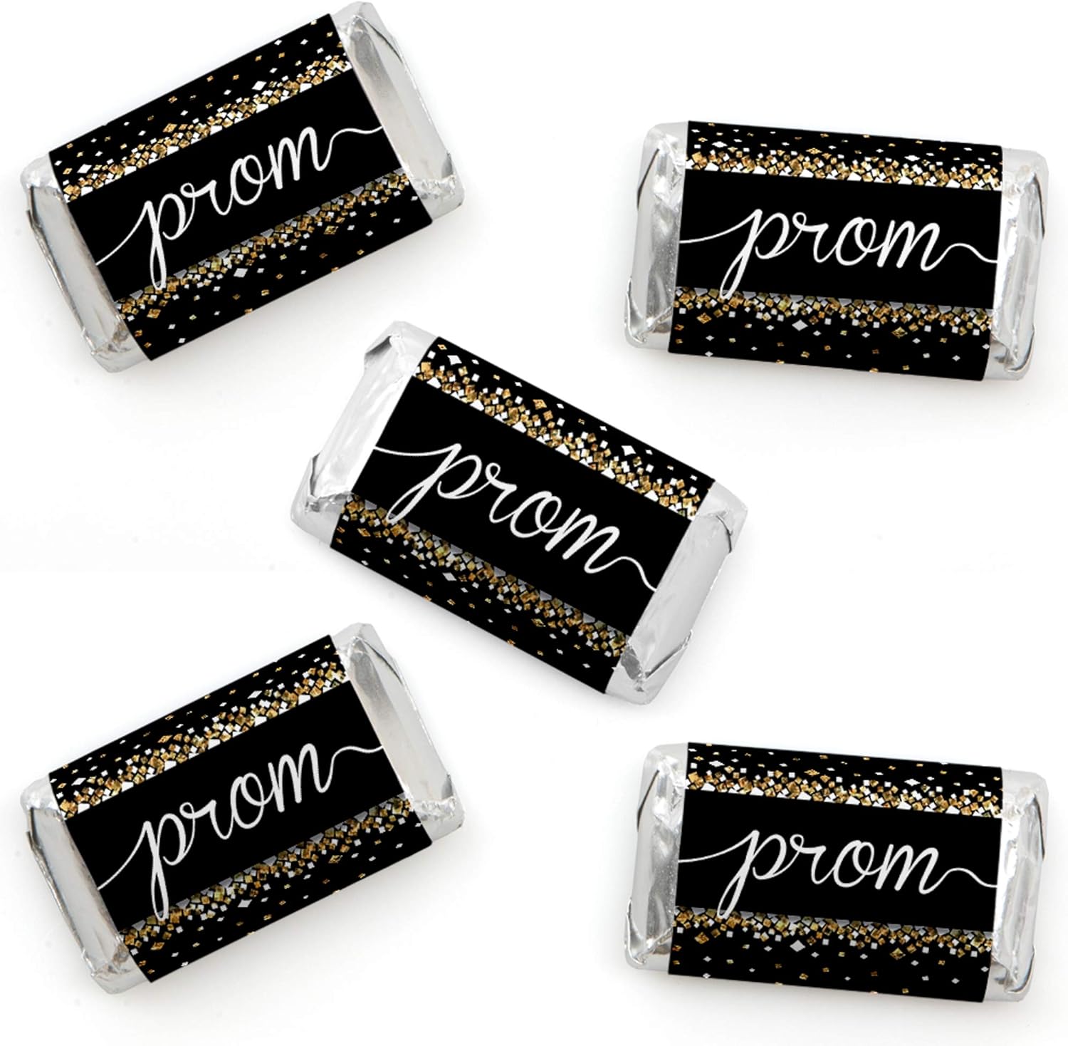 Amazon.com: Prom - Mini Candy Bar Wrapper Stickers - Prom Night Party ...