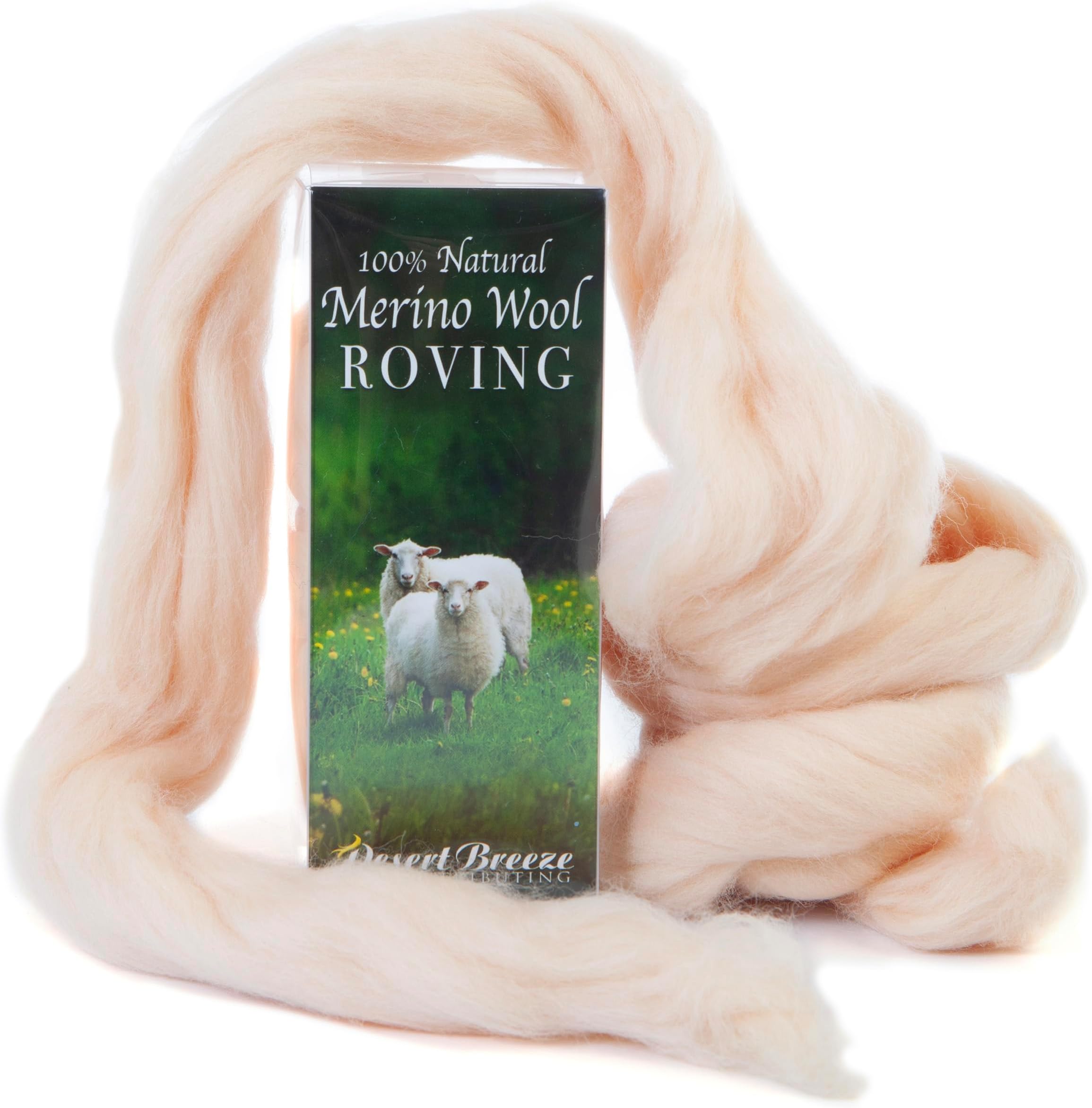 Amazon.com: WellieSTR 50g (No.1White) Soft Plush Wool Acrylic Fancy ...