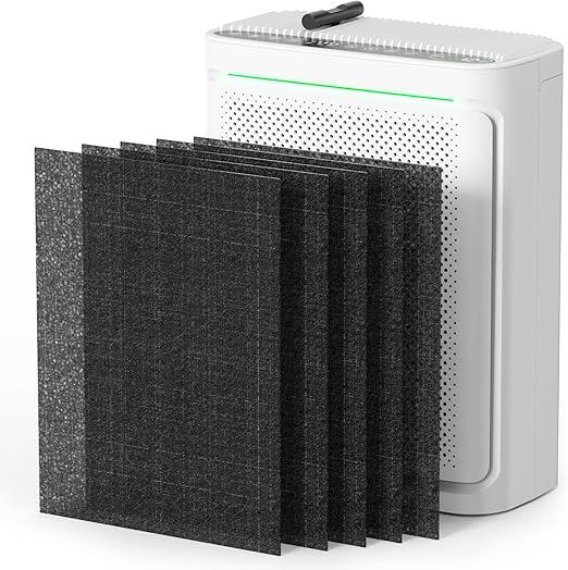 Amazon.com: VOOPNU DH-JHD08 Air Purifer Plus 5Pack Washable Filter ...