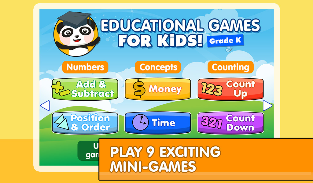 Educational Fun for Kids - Learn Pre-K Math, Time, Concepts, Position ...