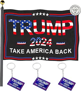 Amazon.com: Feeyowi Trump 2024 Flags 3x5 Outdoor Made in USA-Double ...