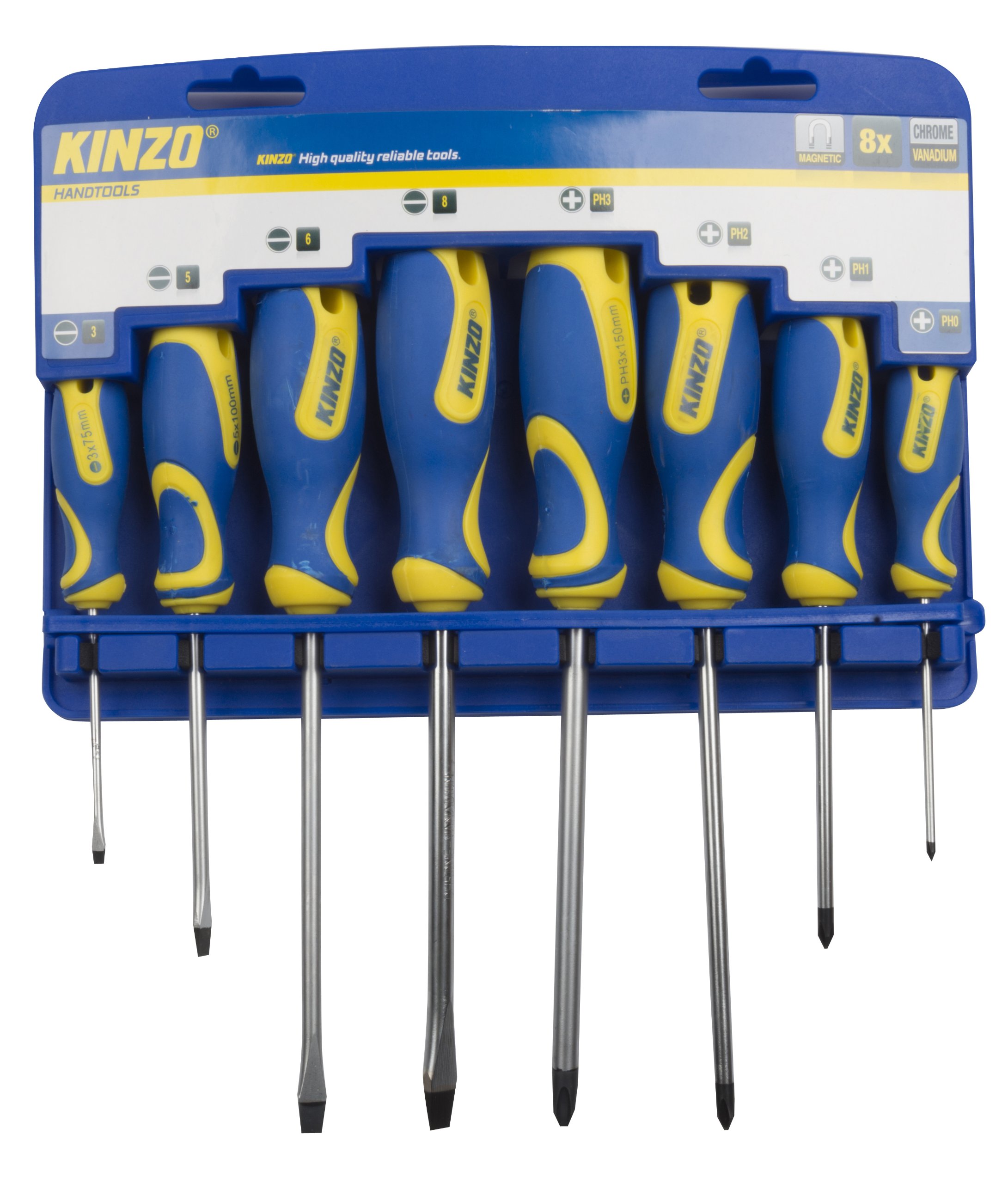 KINZO 54148 Screwdriver Set – BigaMart