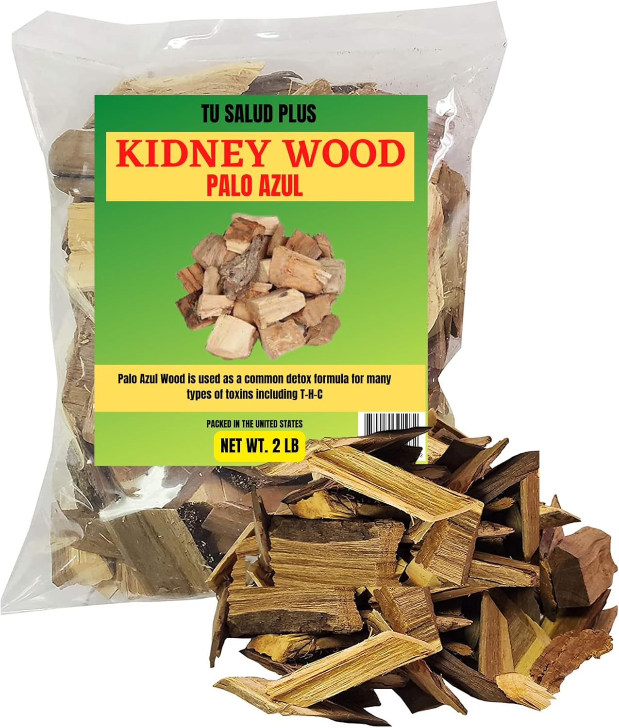 Amazon.com: Tu Salud Plus - Kidney Wood 2 Pound - Palo Azul ...