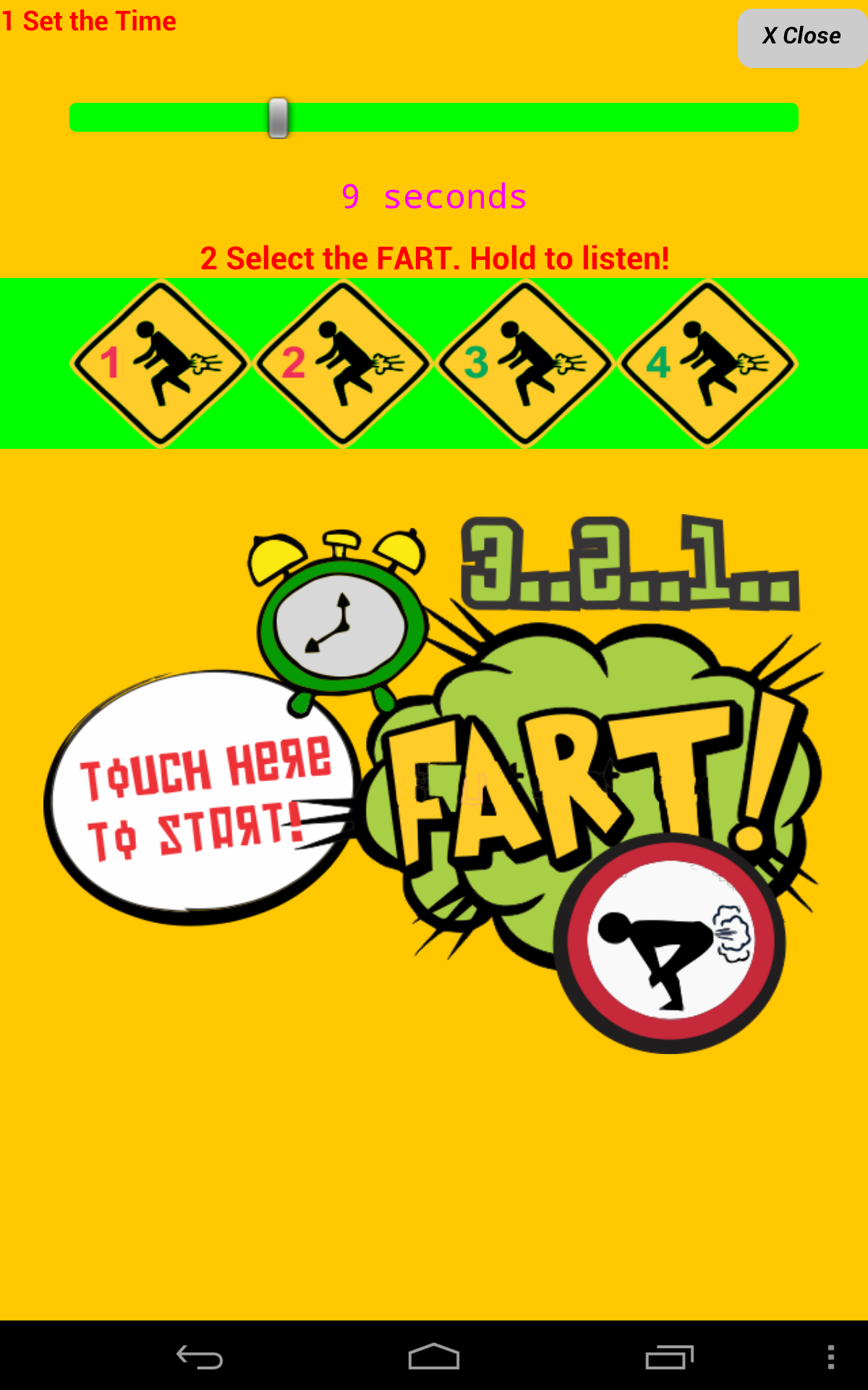 Fart app timer - App on the Amazon Appstore