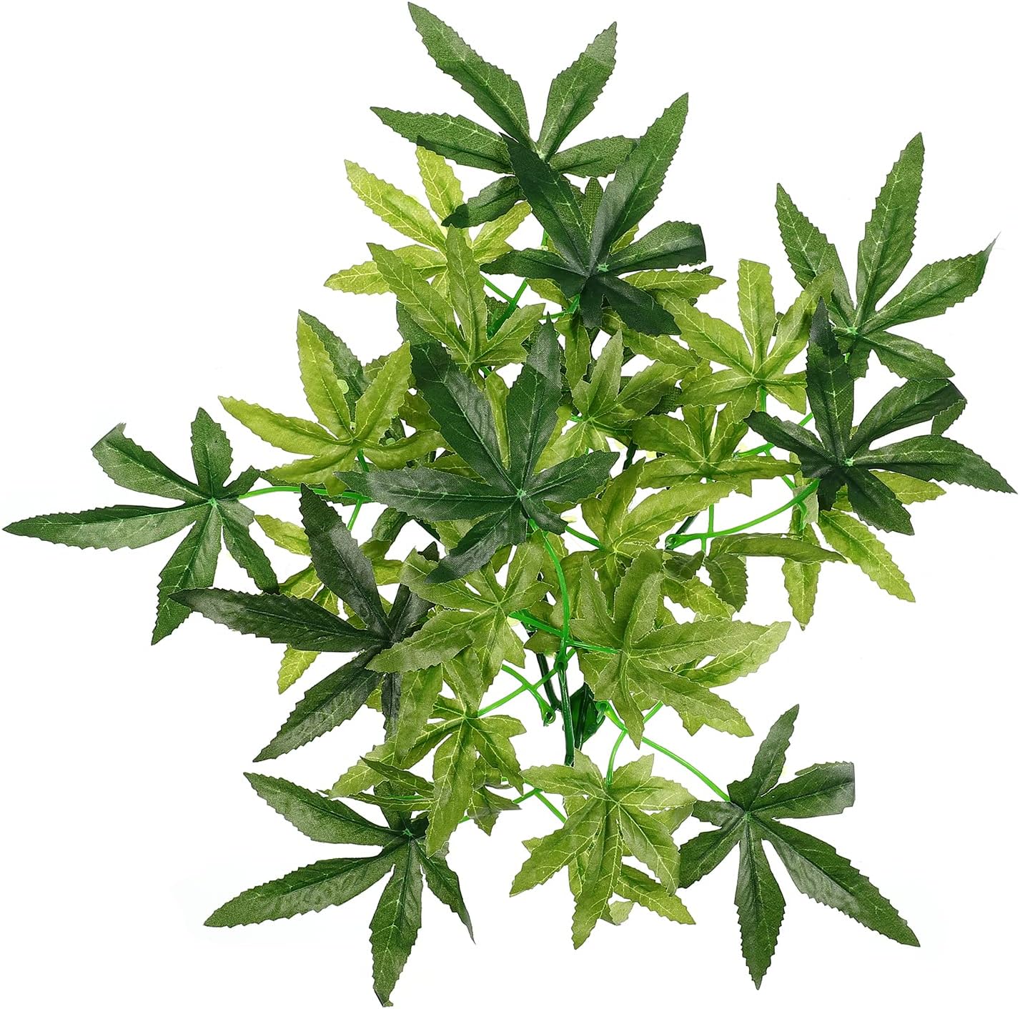 Amazon.com: Bornbridge Artificial Marijuana Pot Leaf Plant - Smoke Shop ...