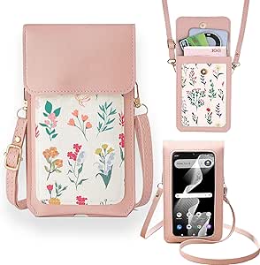 Amazon.com: Tuxiwei Touch Screen Phone Bag Crossbody Cellphone Case for ...