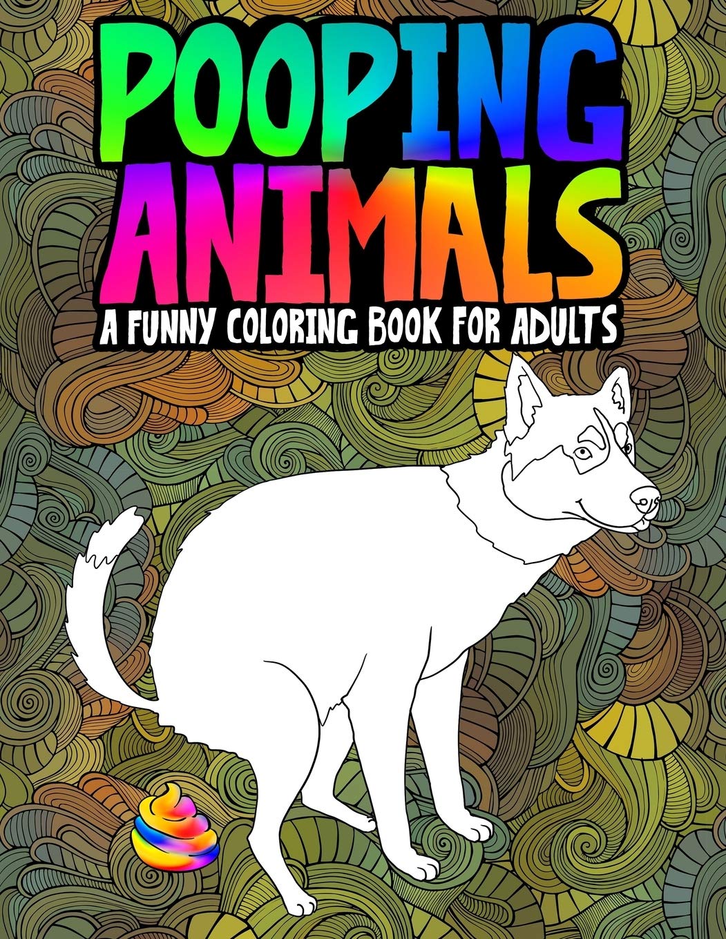 Amazon.com: Pooping Animals: A Funny Coloring Book for Adults ...