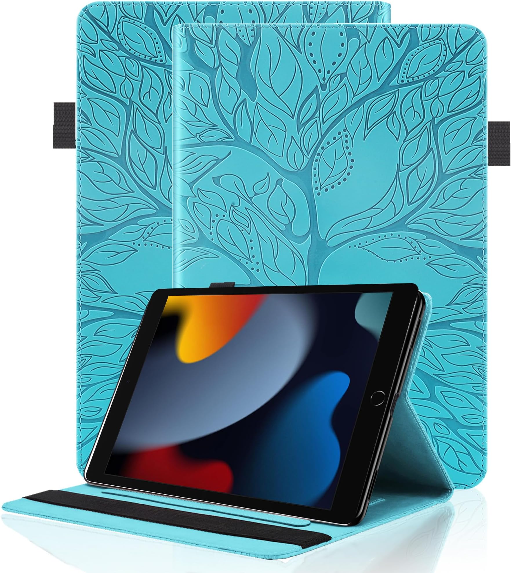 Case for 10.2 inch iPad 9th/ 8th /7th Generation 2021/2020/2019 PU ...